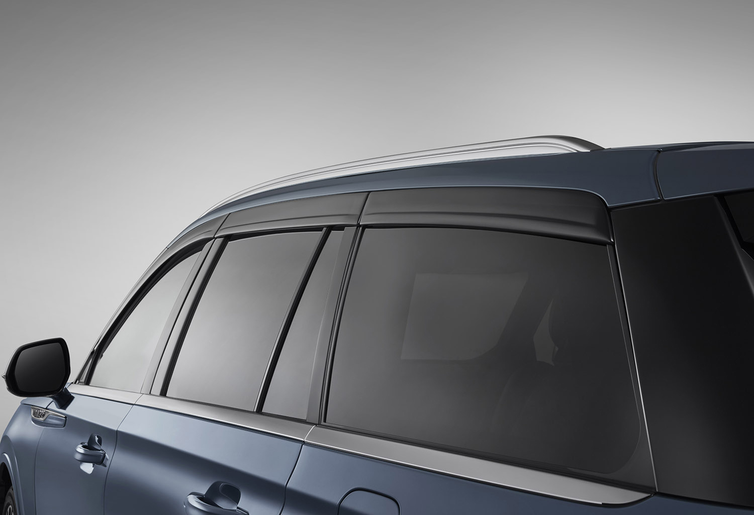 Aviator 2020-2026 Side Window Deflectors - Low Profile, Smoke by Husky ...