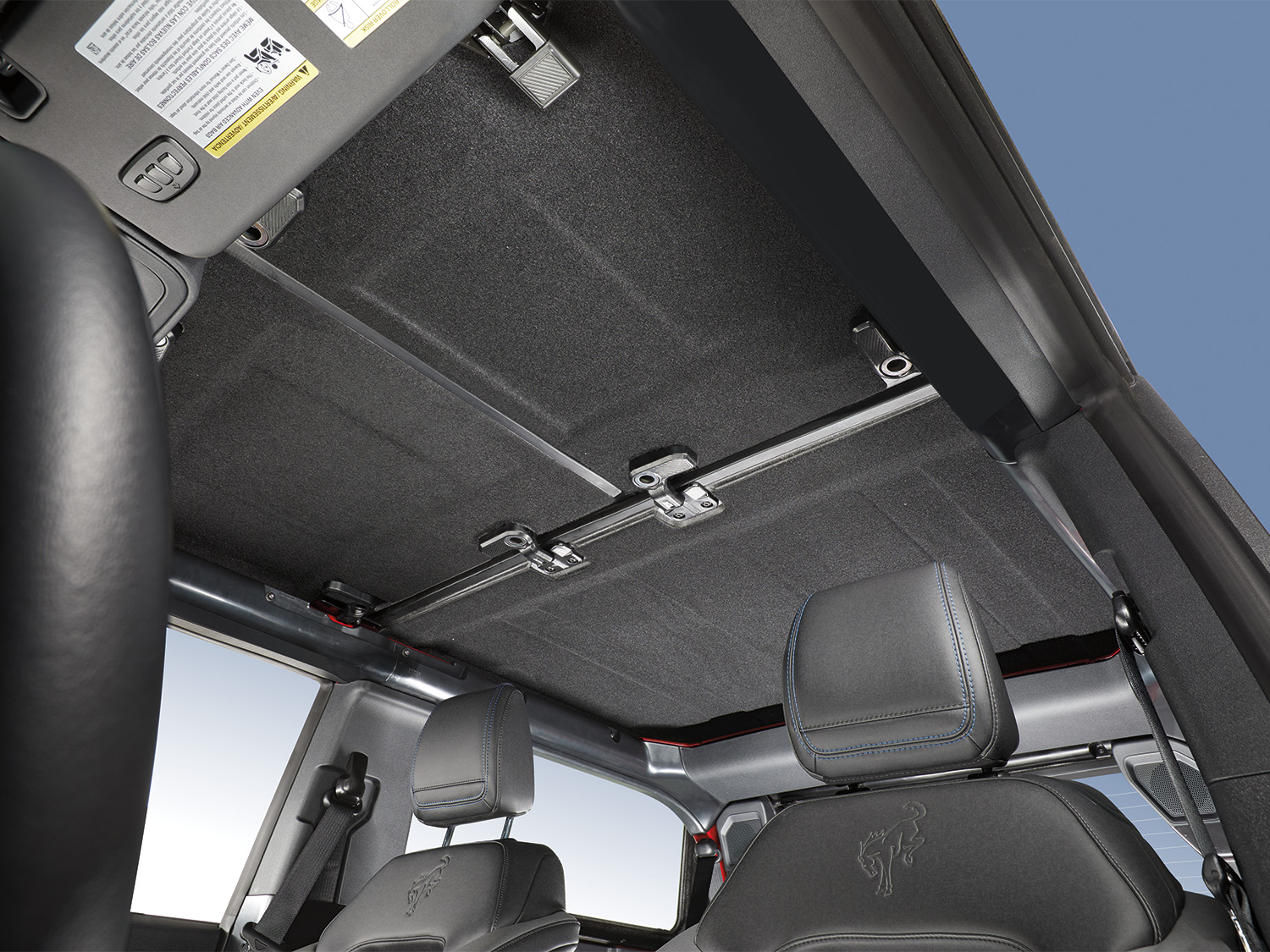 Bronco 2Dr 2021-2026 Topliner Roof Kit Without Cap Porthole ...