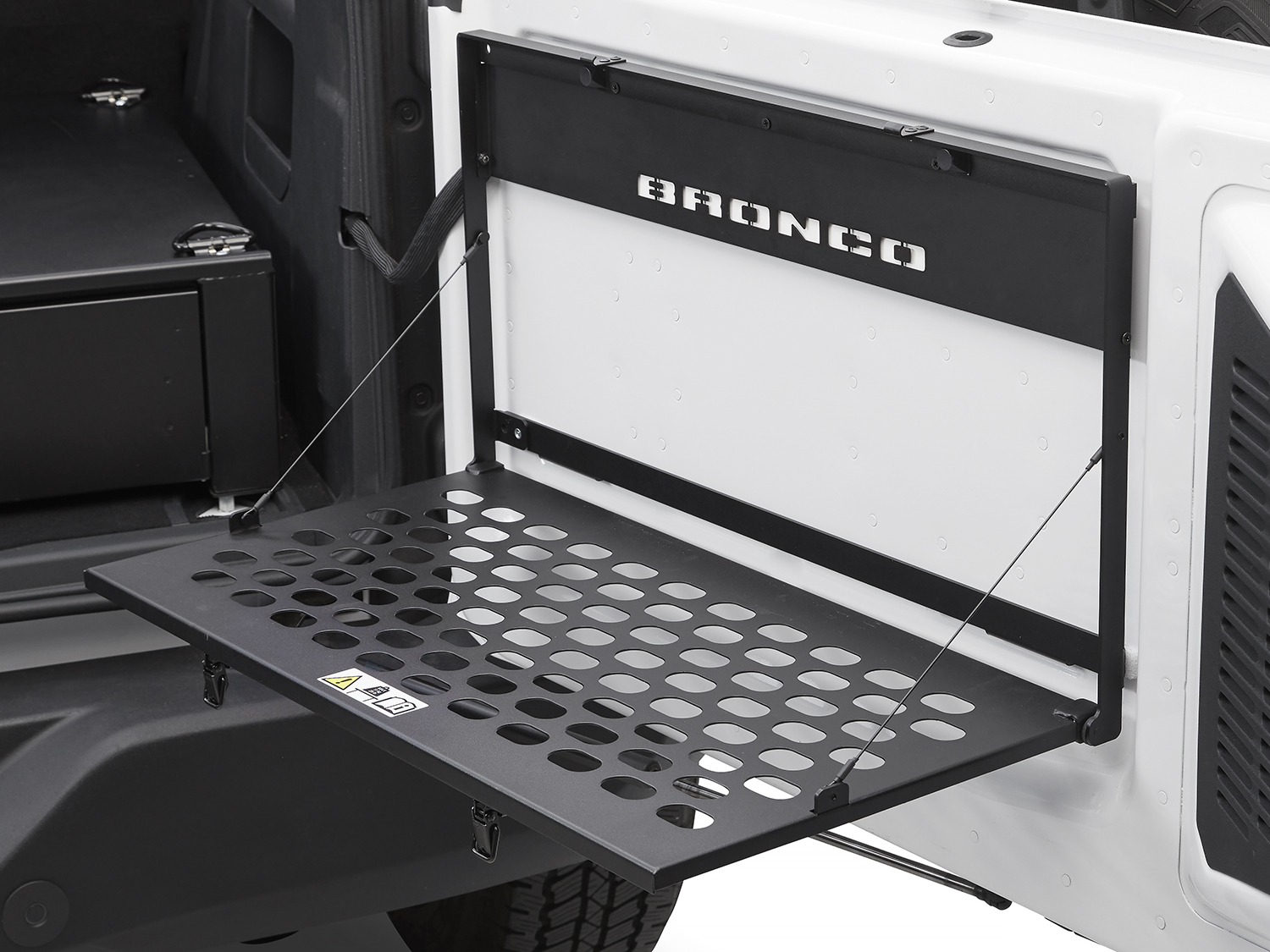 Bronco 2021-2026 Rear Swing Gate Tailgate Folding Table | Accessories ...