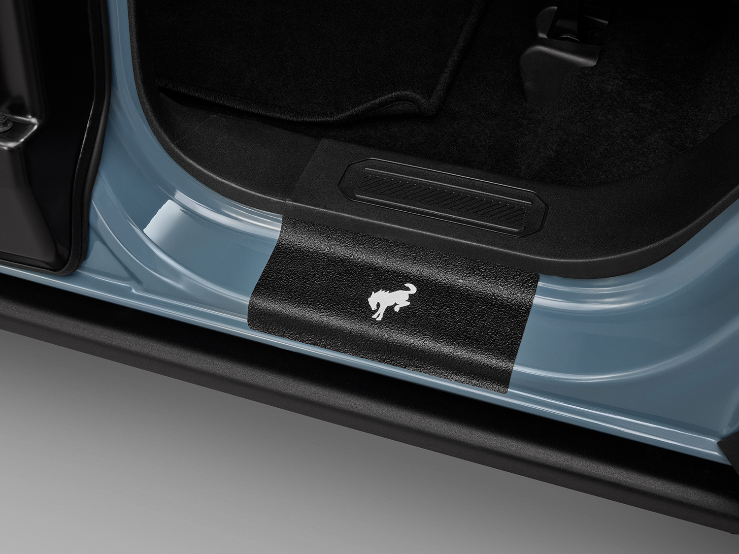 Bronco 4Dr 2021-2024 Tufskinz Bucking Bronco Logo Door Sill Protector ...