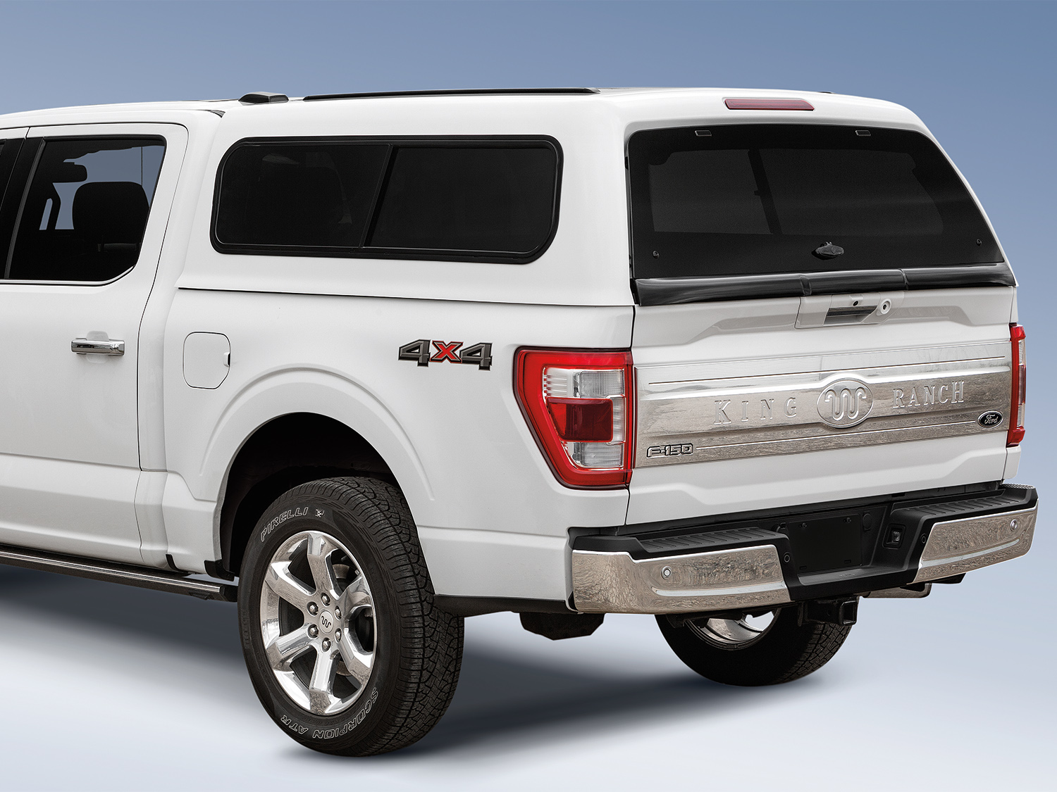 F-150 2021-2025 Leer Group Oxford White CabHigh Sport Bed Cap for 6.5 ...