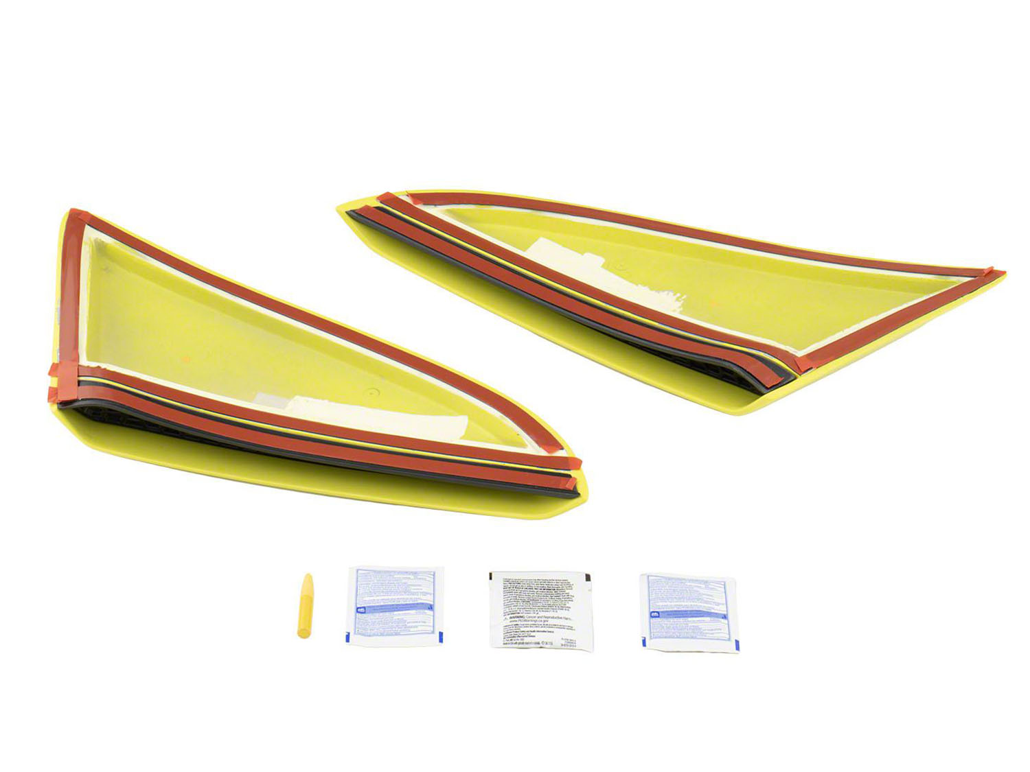 Mustang 2021 Air Design® Grabber Yellow Side Scoop | Accessories | Ford.com