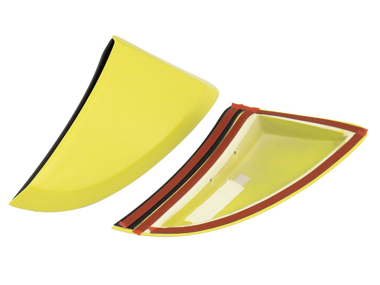 Mustang 2021 Air Design® Grabber Yellow Side Scoop | Accessories | Ford.com
