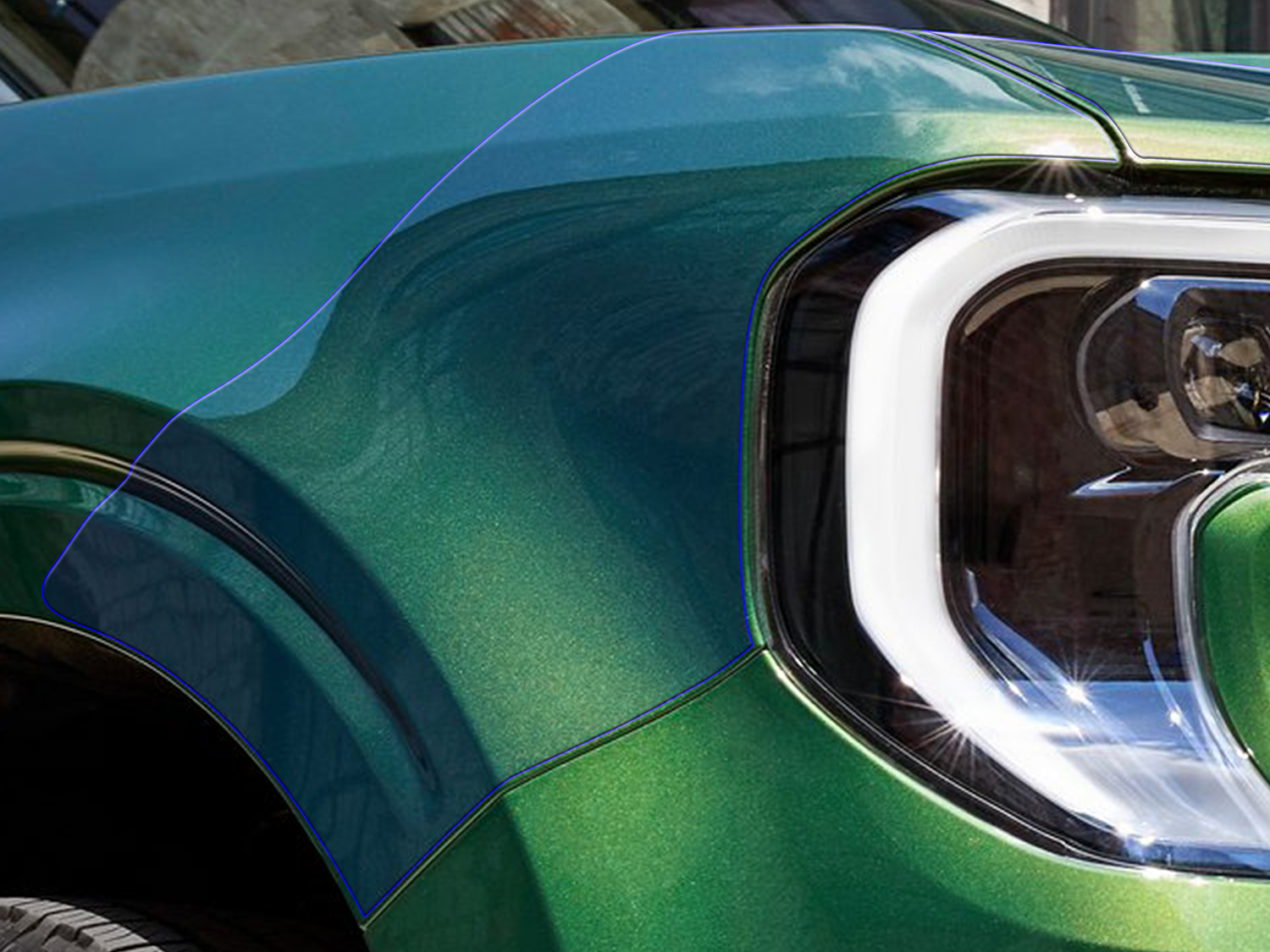 Maverick 2022-2025 Paint Protection Film 3pc Kit | Accessories | Ford.com