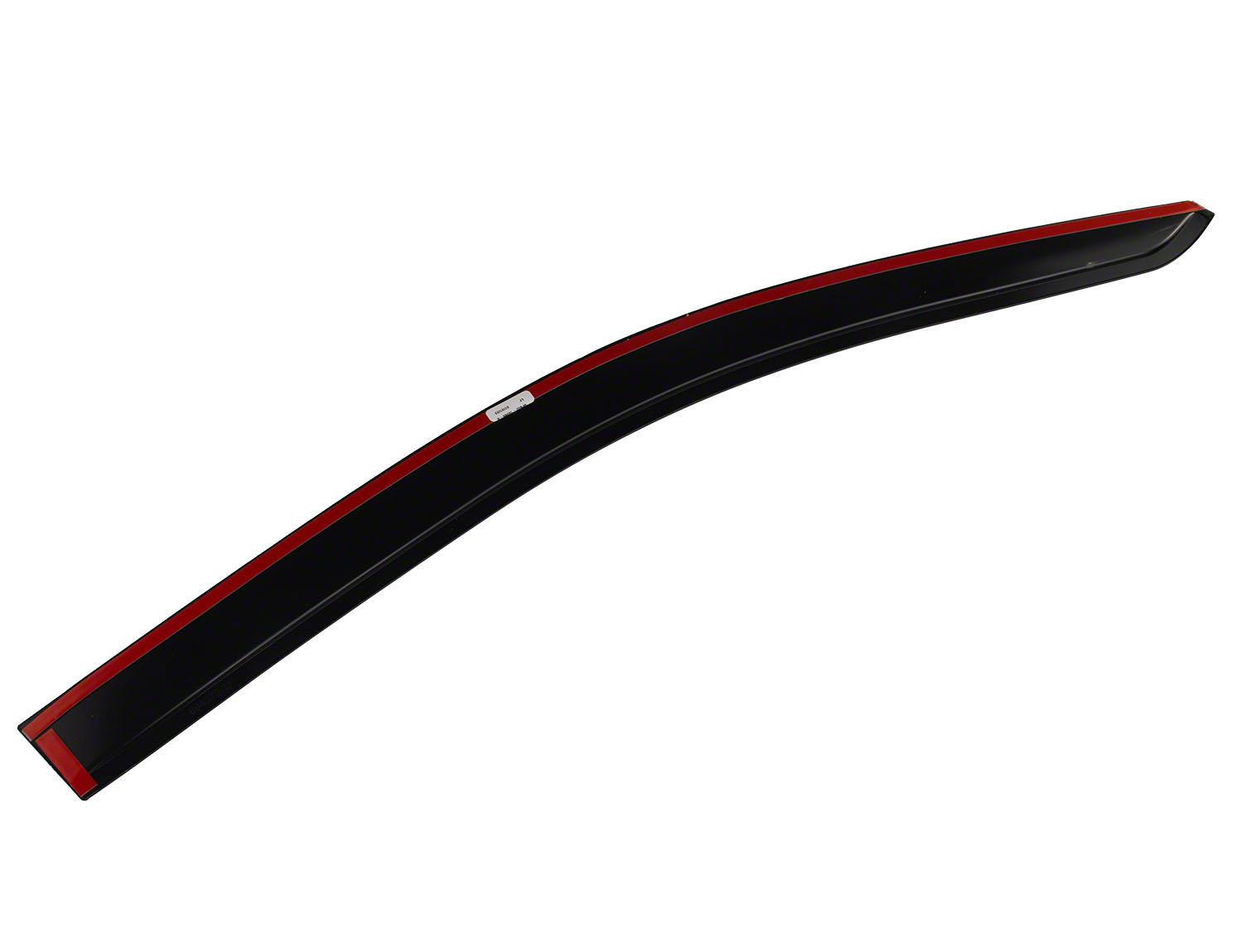 Ranger 2019-2026 Side Window Deflectors - Low Profile, Smoke by Husky ...