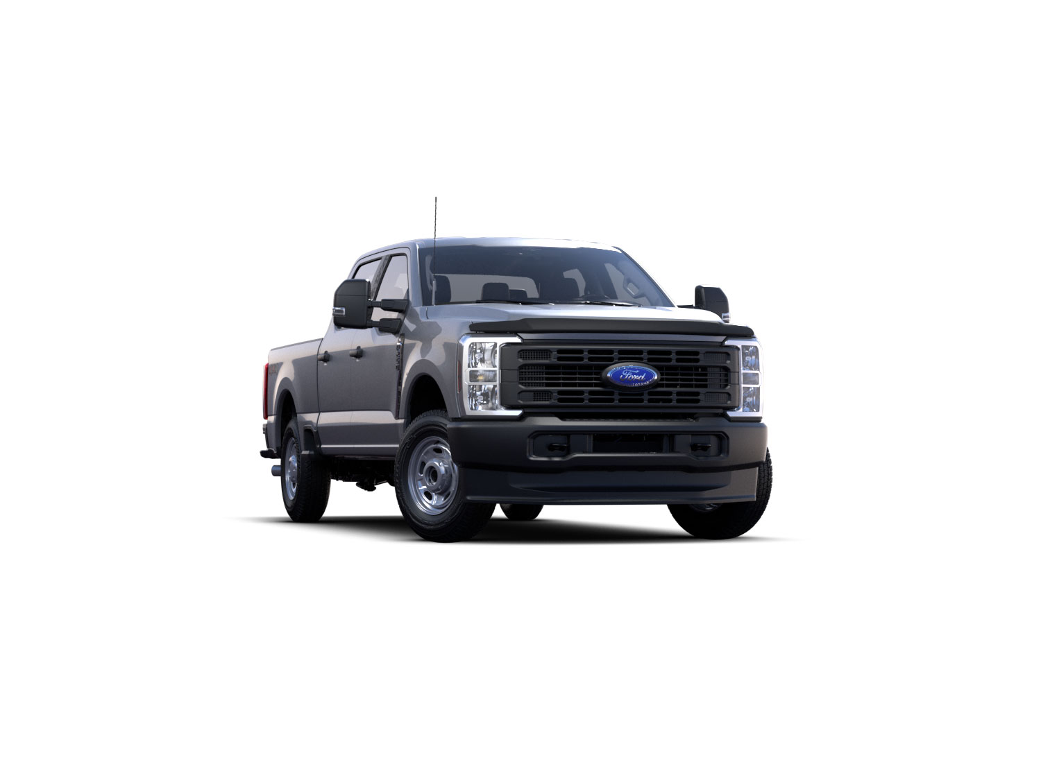 Super Duty 2023-2025 Lund® Black Textured Aeroskin II Hood Protector ...