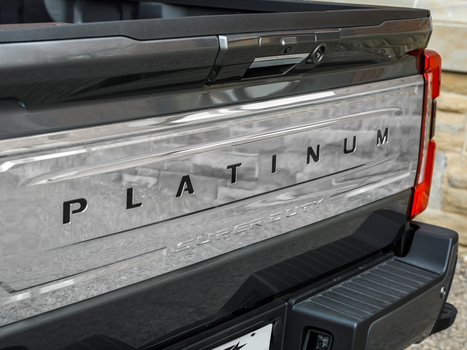 Super Duty 2023-2026 Titanium Truck Hardware Tailgate Lettering Inserts ...