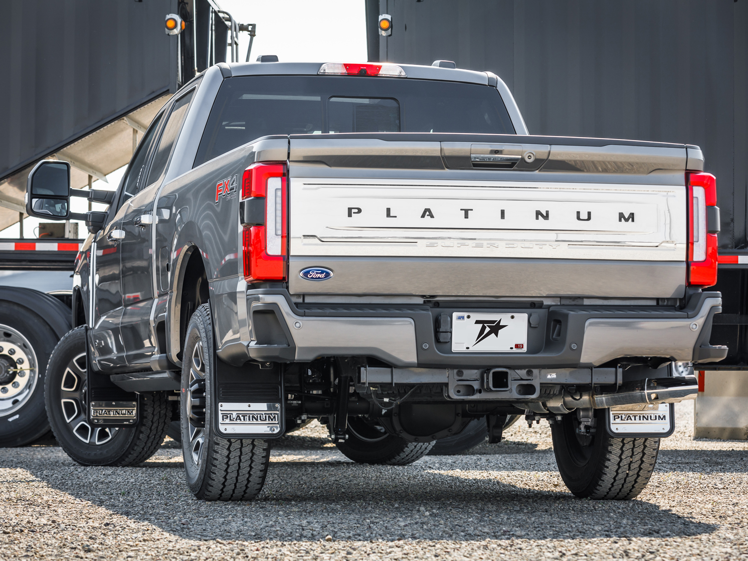 Super Duty 2023-2026 Titanium Truck Hardware Tailgate Lettering Inserts ...