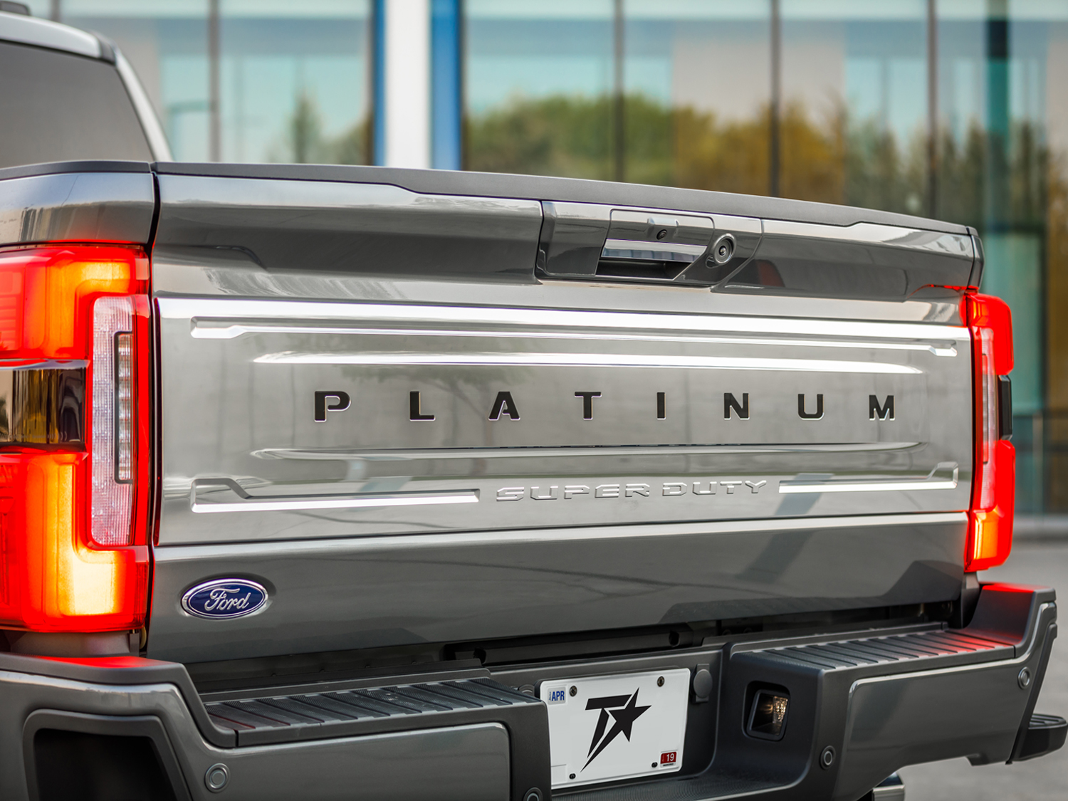 Super Duty 2023-2026 Titanium Truck Hardware Tailgate Lettering Inserts ...