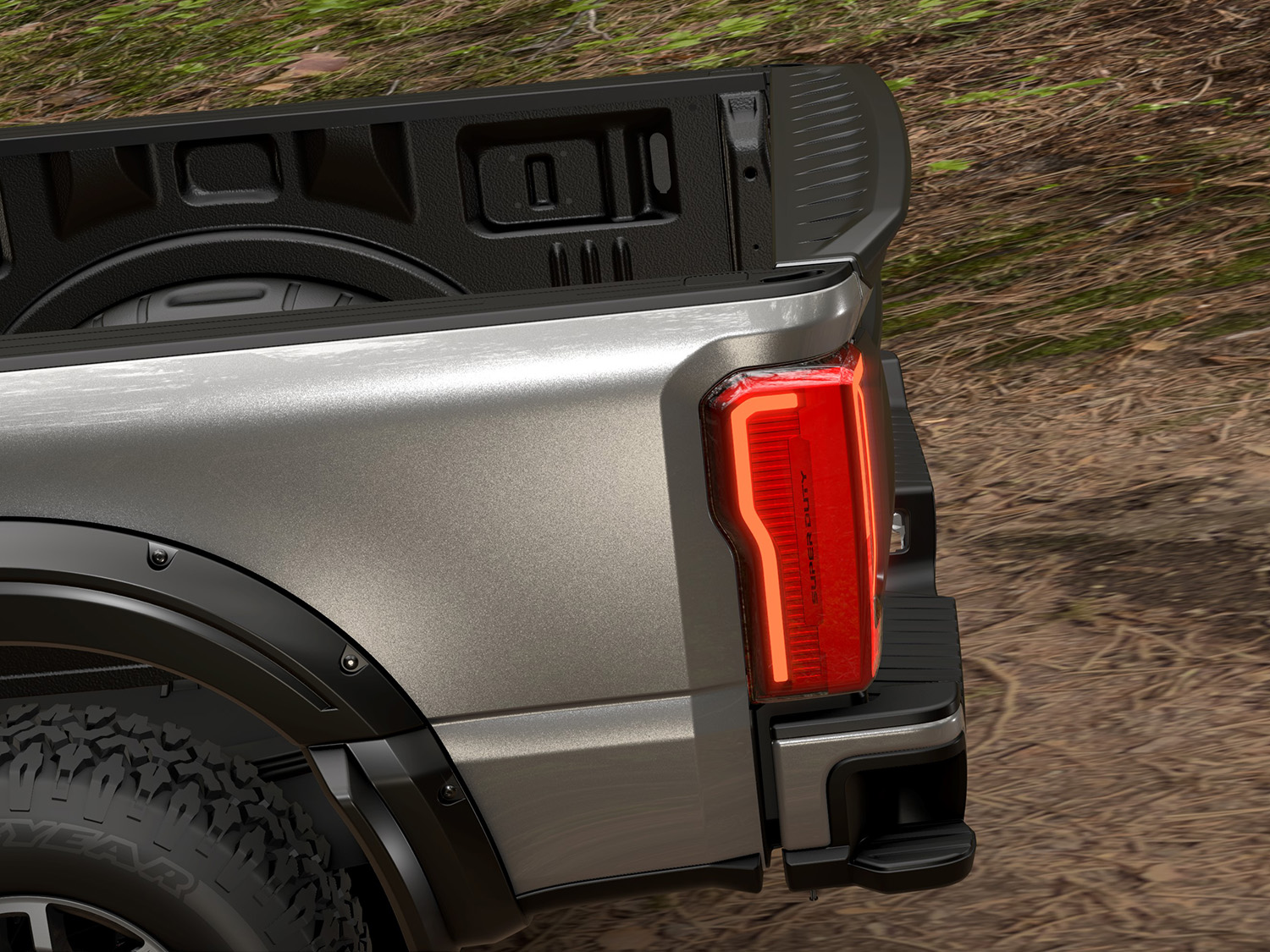 Super Duty 2023-2026 Air Design® Tailgate Spoiler | Accessories | Ford.com