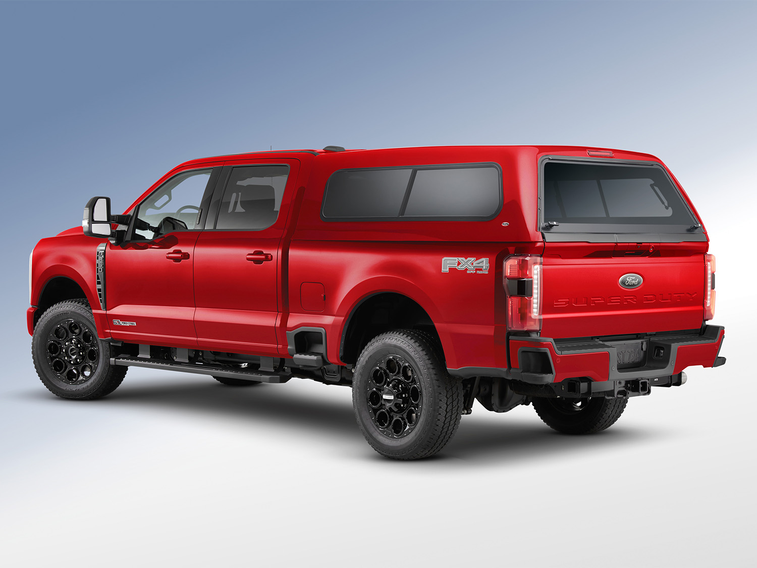 Super Duty® 2023-2026 Leer Group Race Red Cab High Bed Cap w/o Roof ...