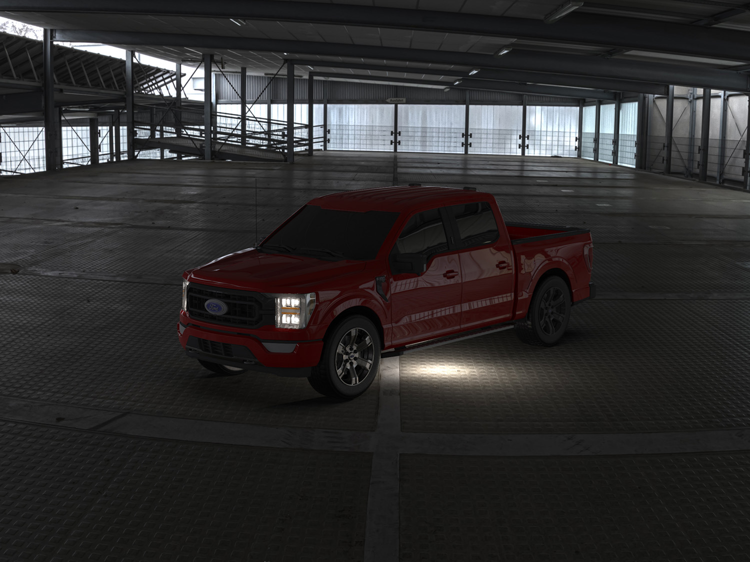 F-150 2023-2026 Underbody Illumination Courtesy Light Kit by Lumen ...