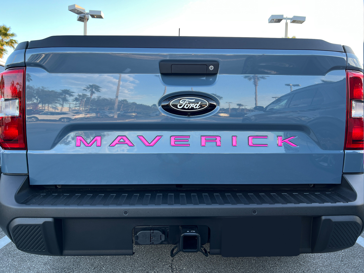 Maverick 2022-2026 Tailgate Letters - Pink | Accessories | Ford.com