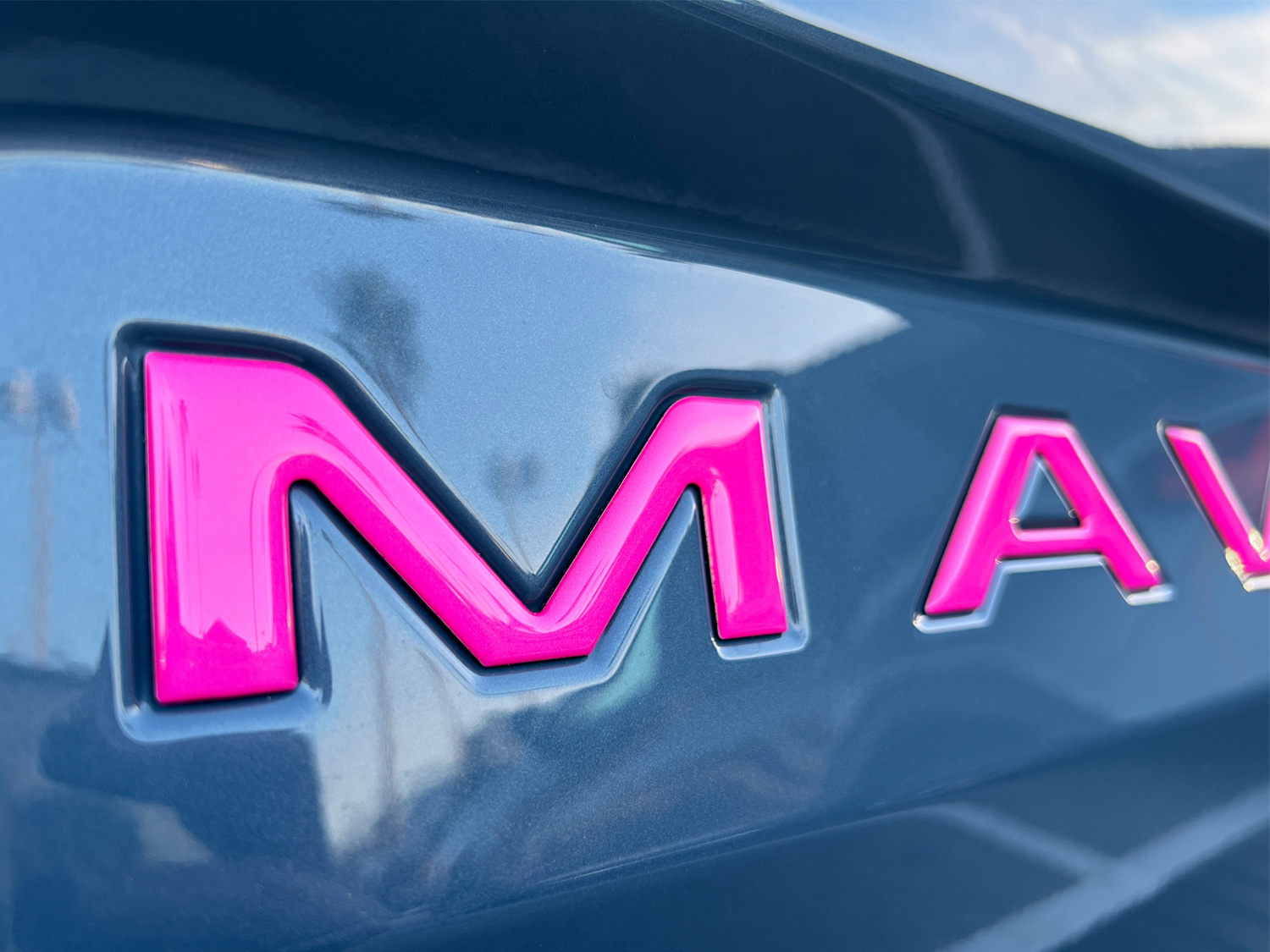 Maverick 2022-2026 Tailgate Letters - Pink | Accessories | Ford.com