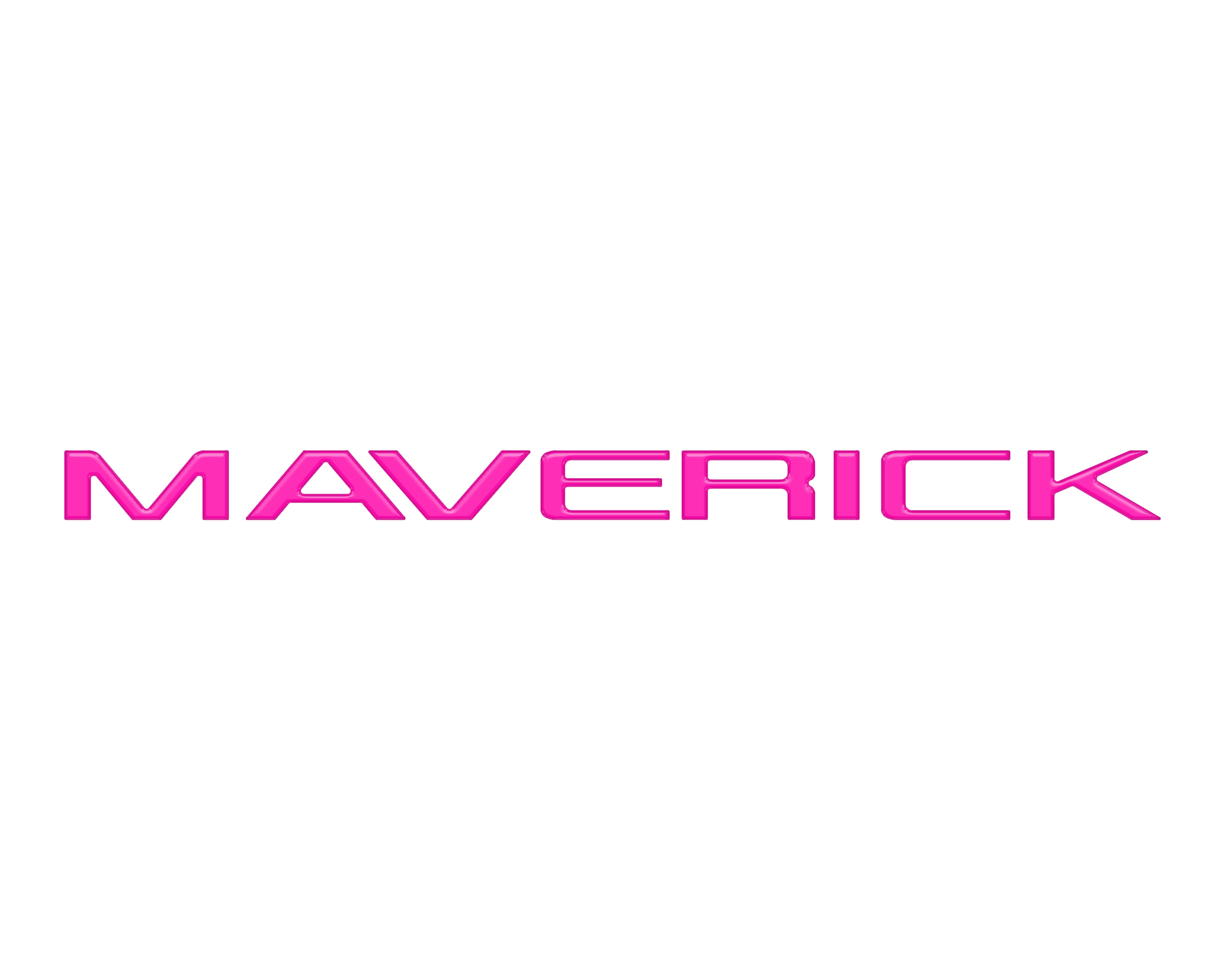 Maverick 2022-2026 Tailgate Letters - Pink | Accessories | Ford.com