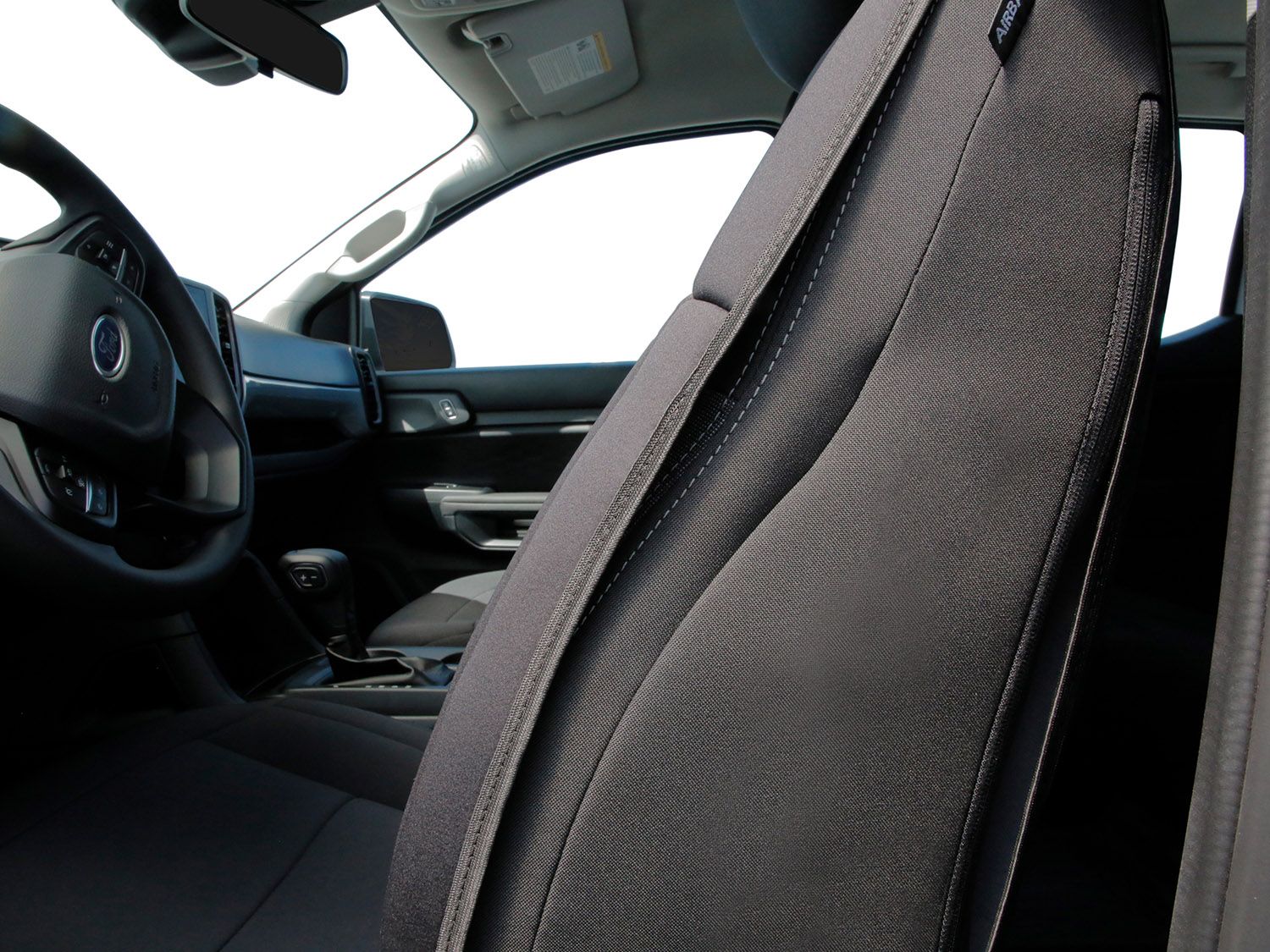 Ranger 2024-2025 Cover King® Black Front NeoSupreme Protective Captain ...