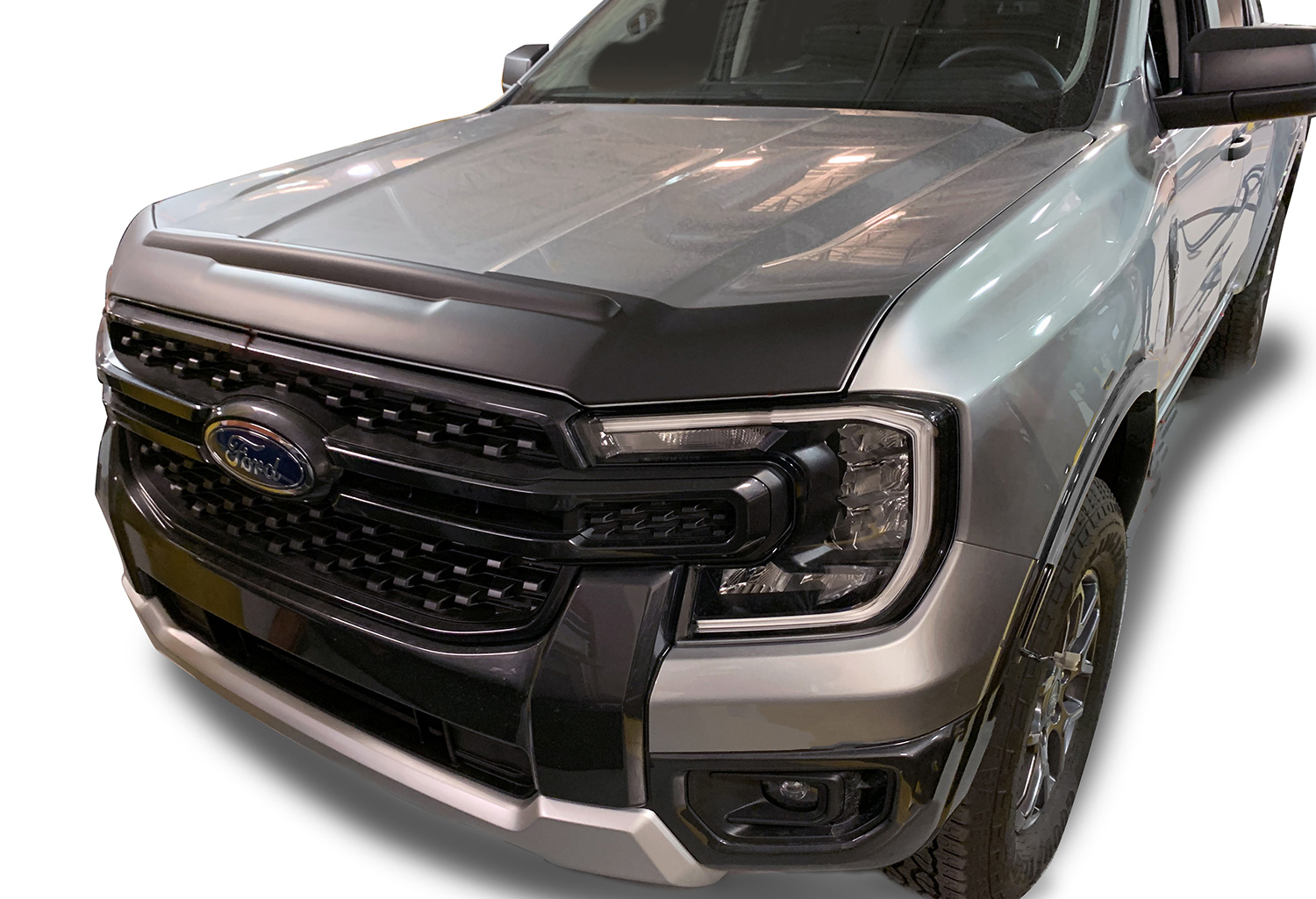 Ranger 2024-2025 Aeroskin® II™ Hood Protector, Black Textured by Husky ...