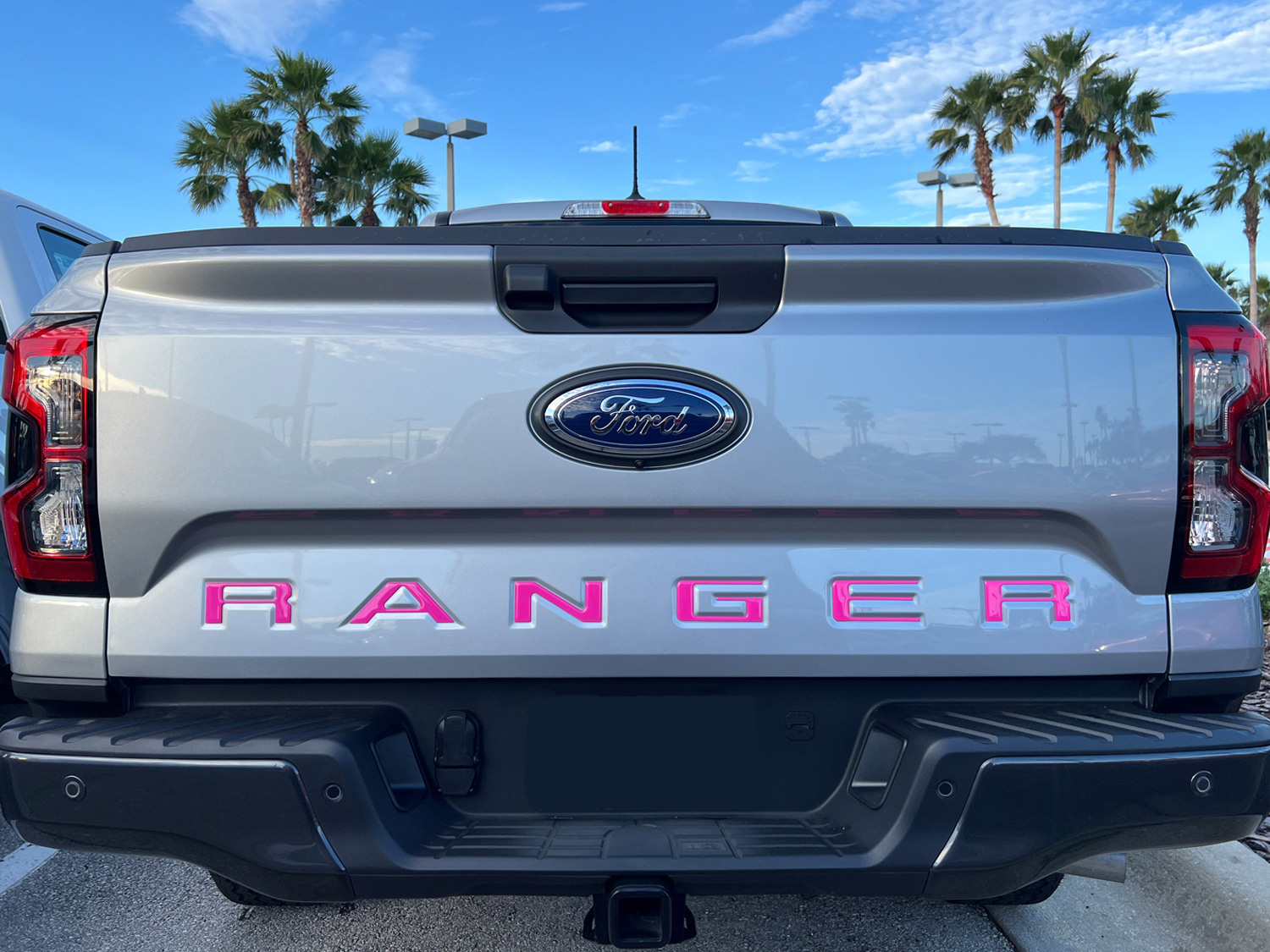 Ranger 2024-2025 Tailgate Letters - Pink | Accessories | Ford.com