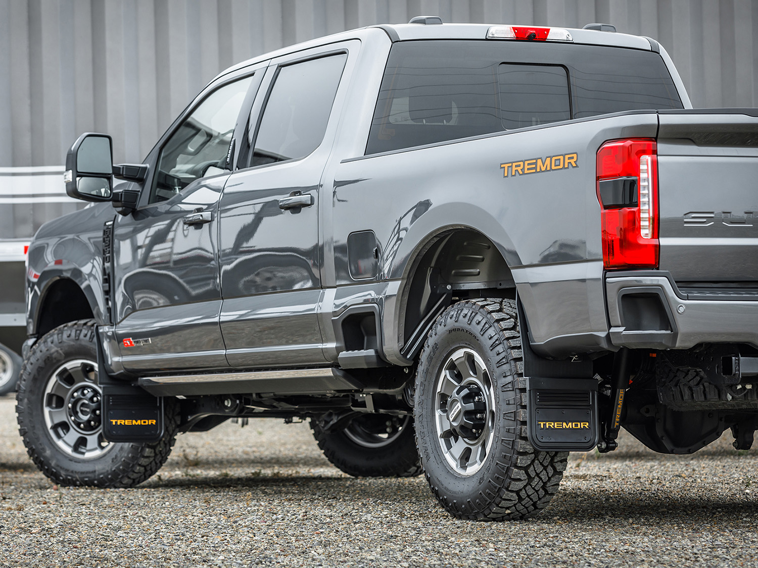 Super Duty 2023-2026 Gatorback Front Splash Guards w/Tremor Logo Insert ...