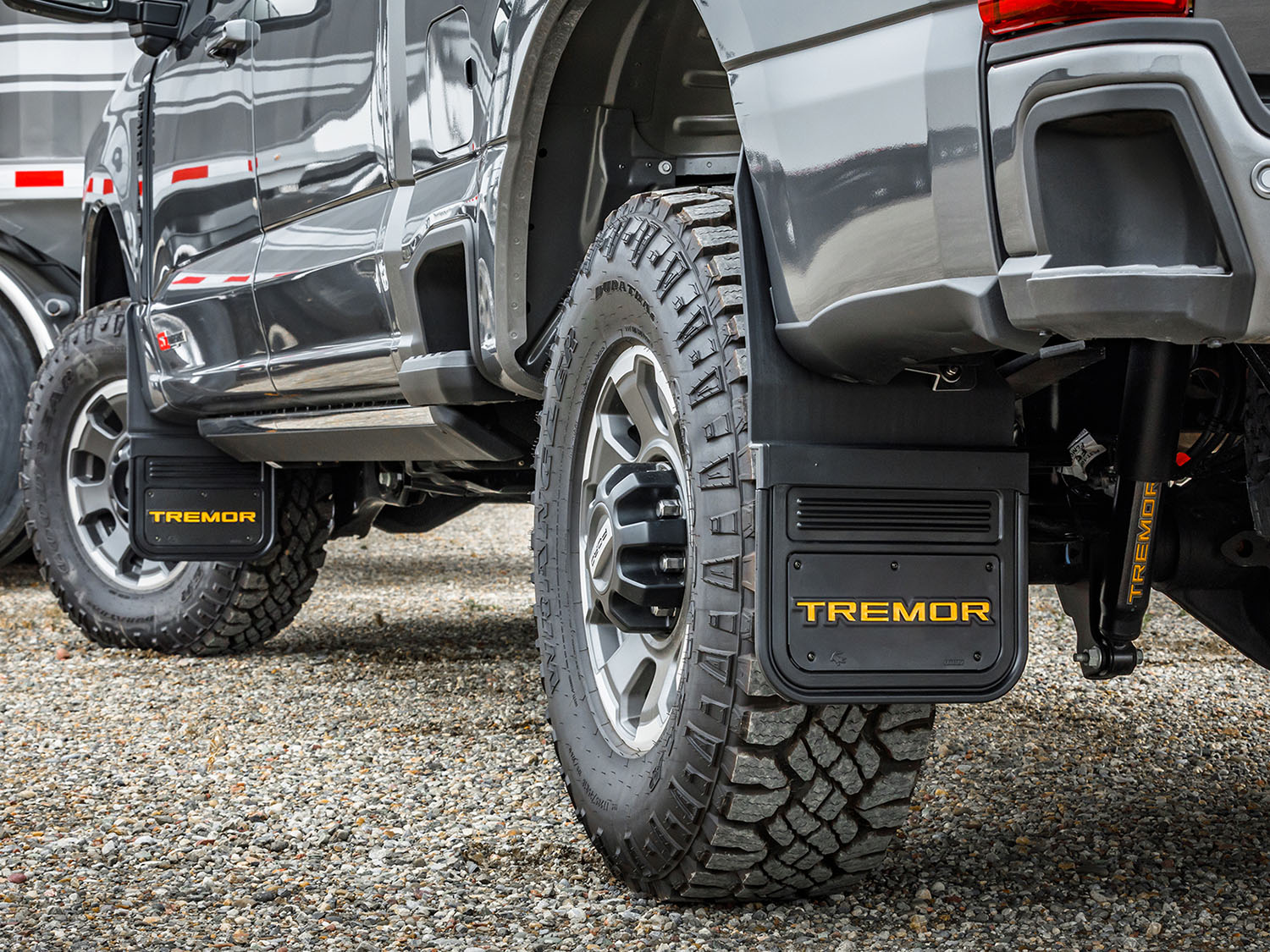 Super Duty 2023-2026 Gatorback Rear Splash Guards w/Tremor Logo Insert ...