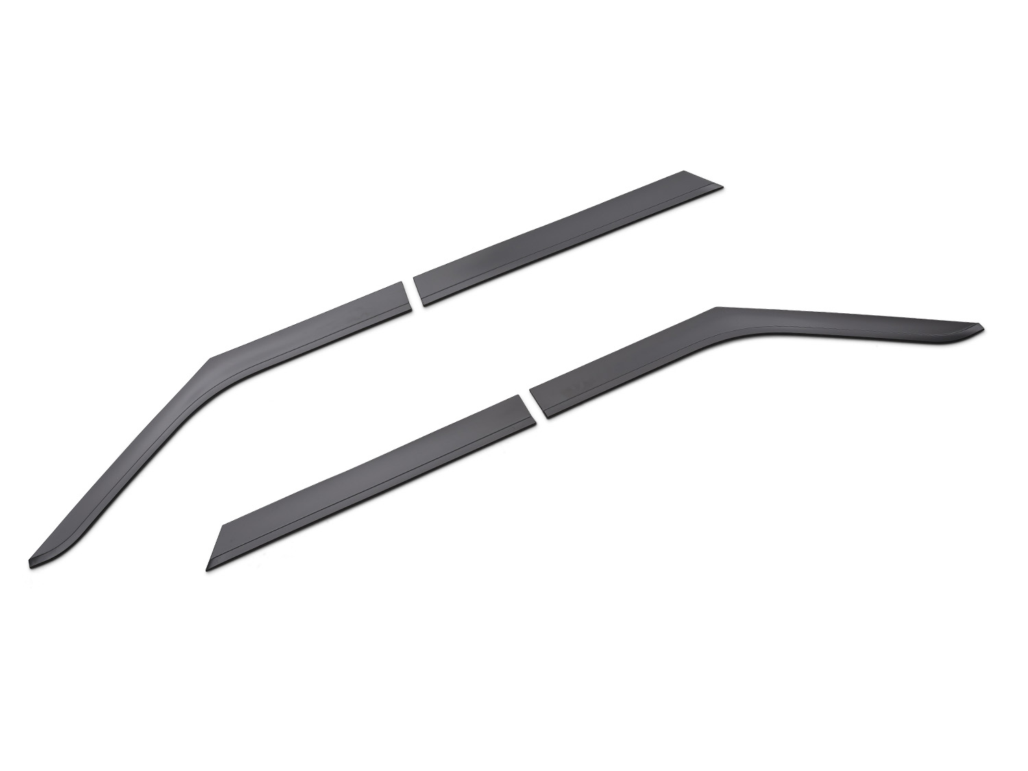 Explorer 2020-2026 Lund® Smoke Low Profile Side Window Air Deflectors ...