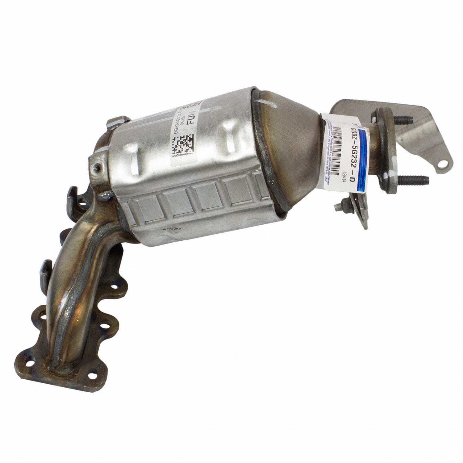 Catalytic Converter with Integrated Exhaust Manifold And Catalyst ...