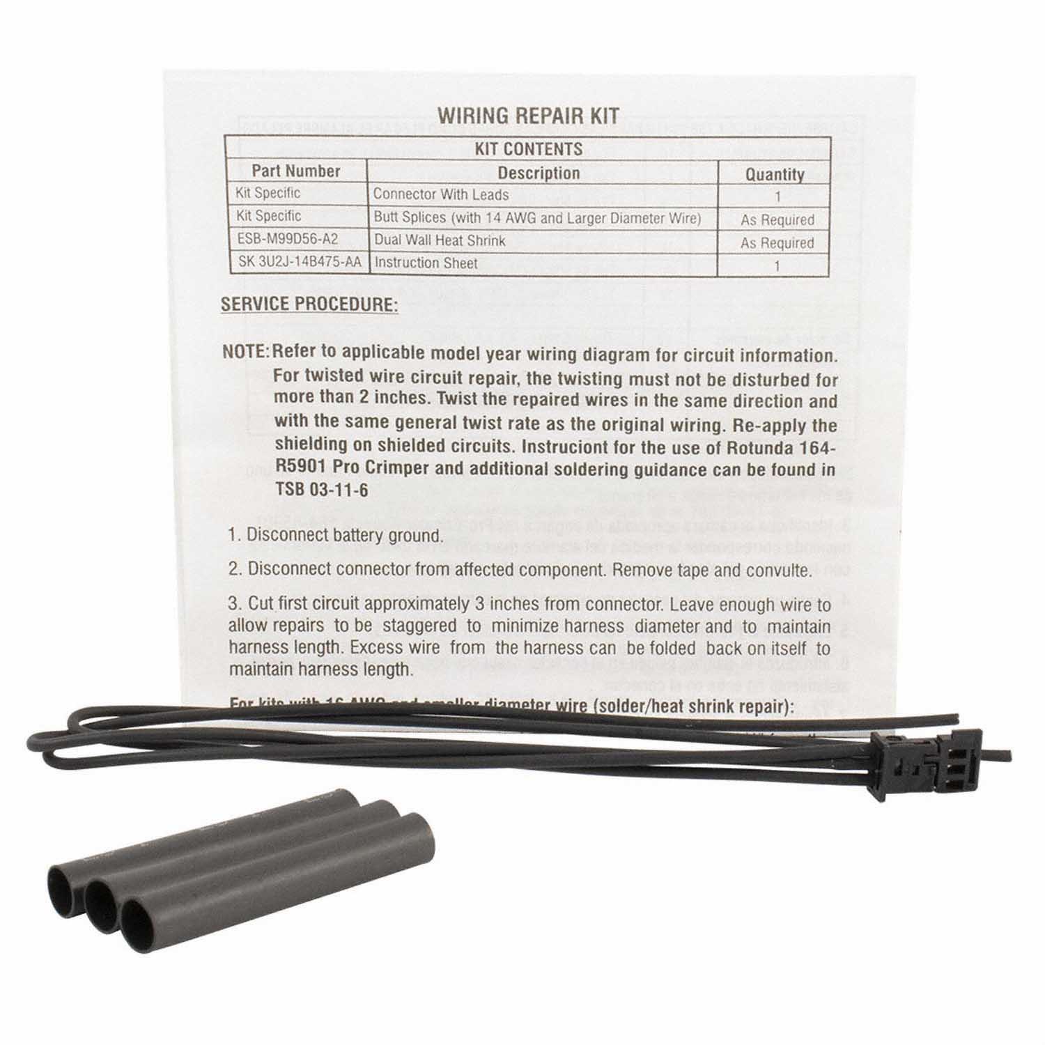 Rain Sensor Connector Wire | Parts | Ford.com