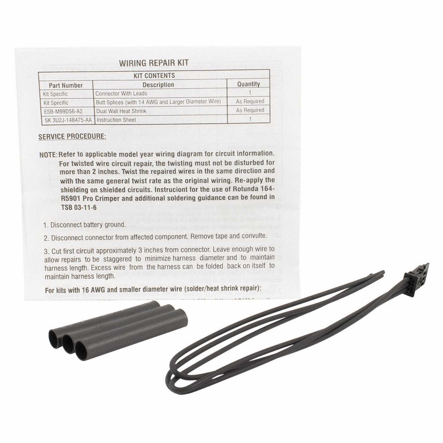 Rain Sensor Connector Wire | Parts | Ford.com