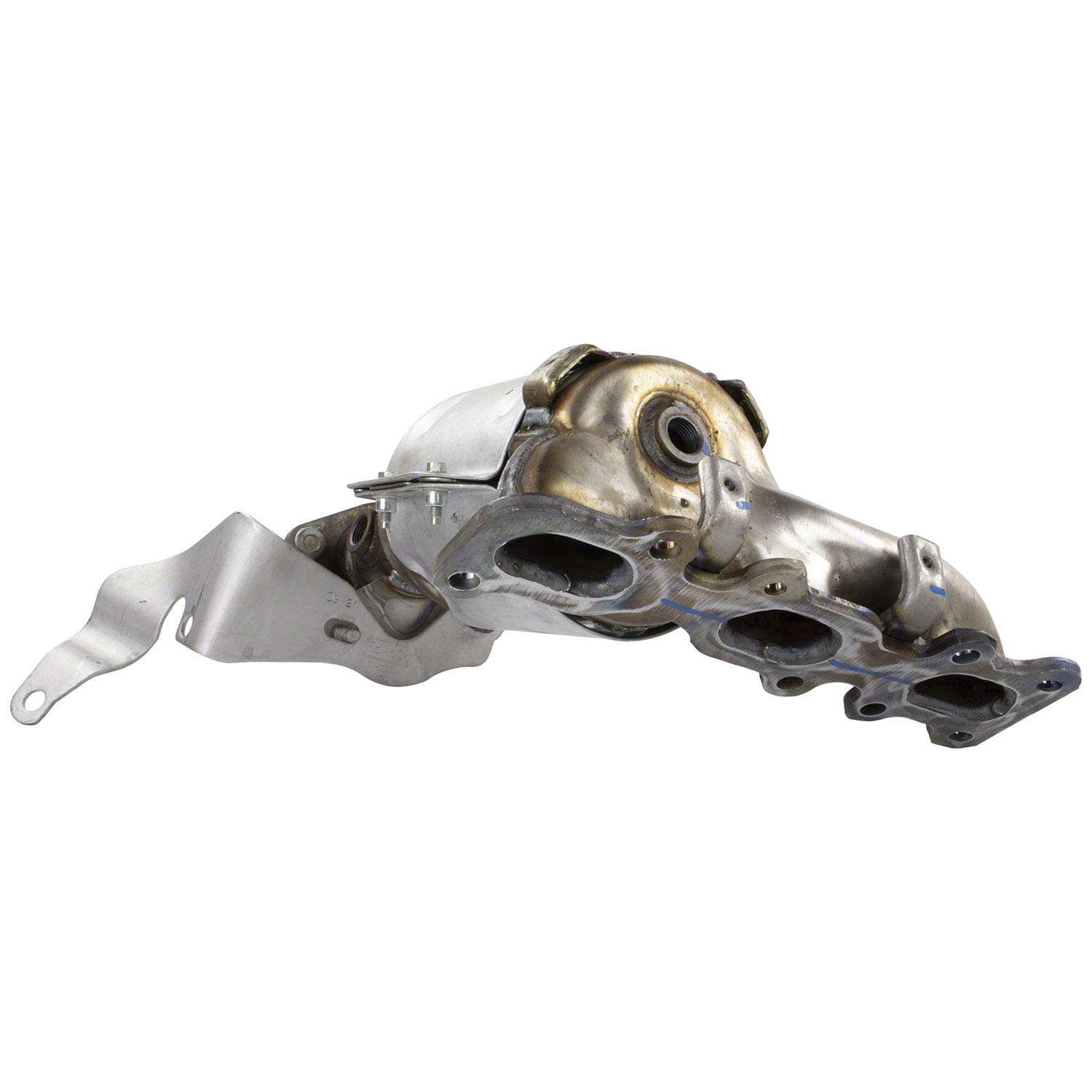 Catalytic Converter with Integrated Exhaust Manifold And Catalyst ...
