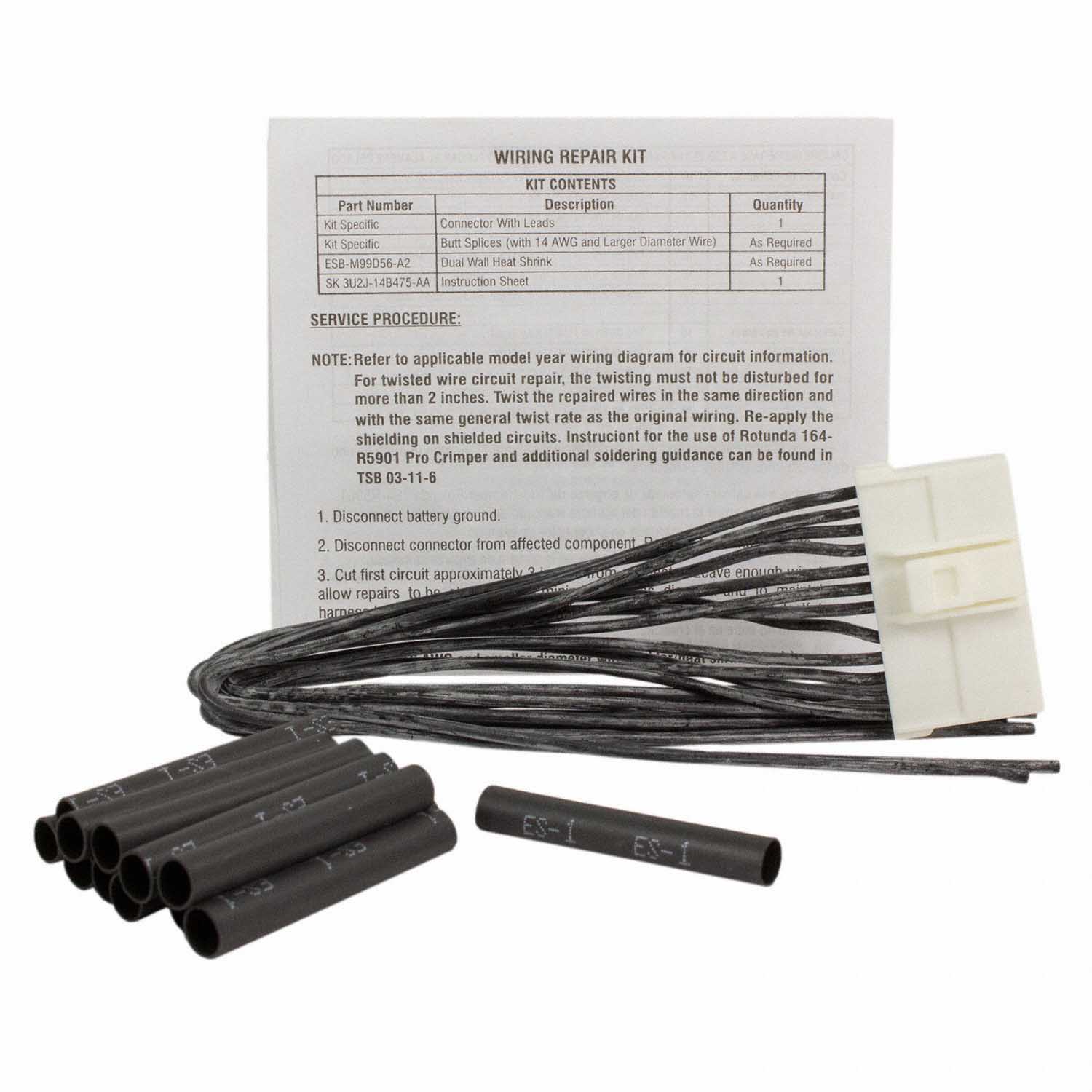 Instrument Panel Connector Wire - 12 Cavity 4 X 2 | Parts | Ford.com