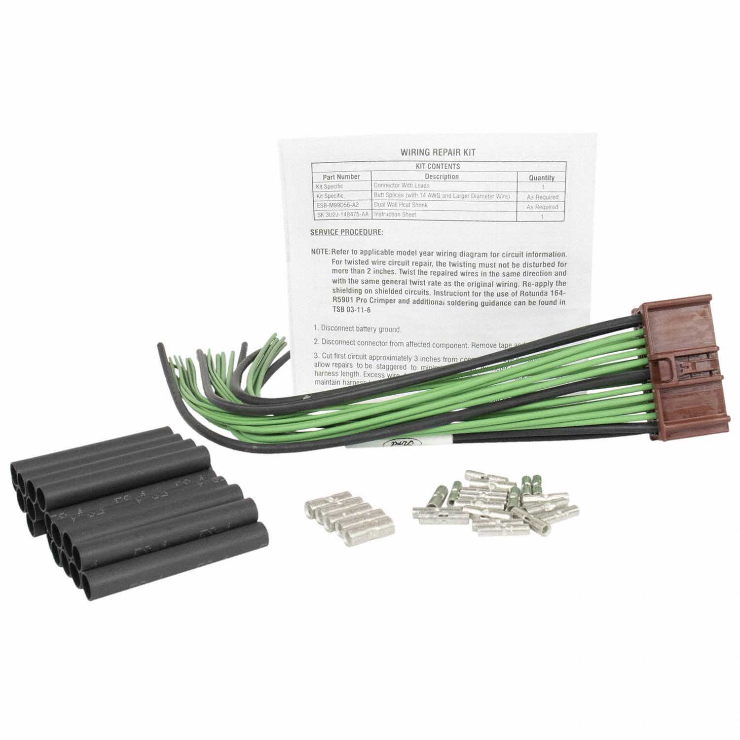 Battery Cable Junction Block Connector Wire - 25 Cavity | Parts | Ford.com
