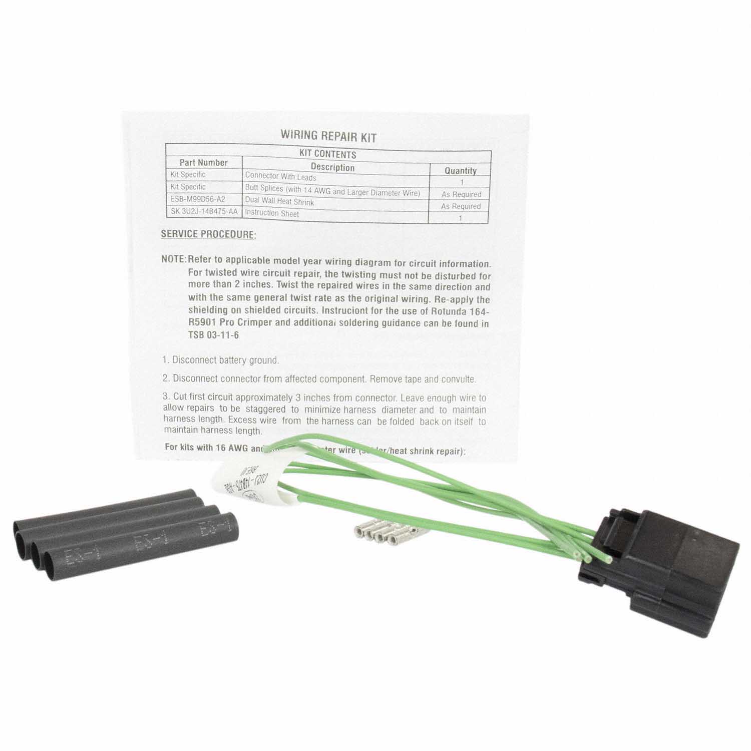 Keyless Entry Switch Connector Wire | Parts | Ford.com