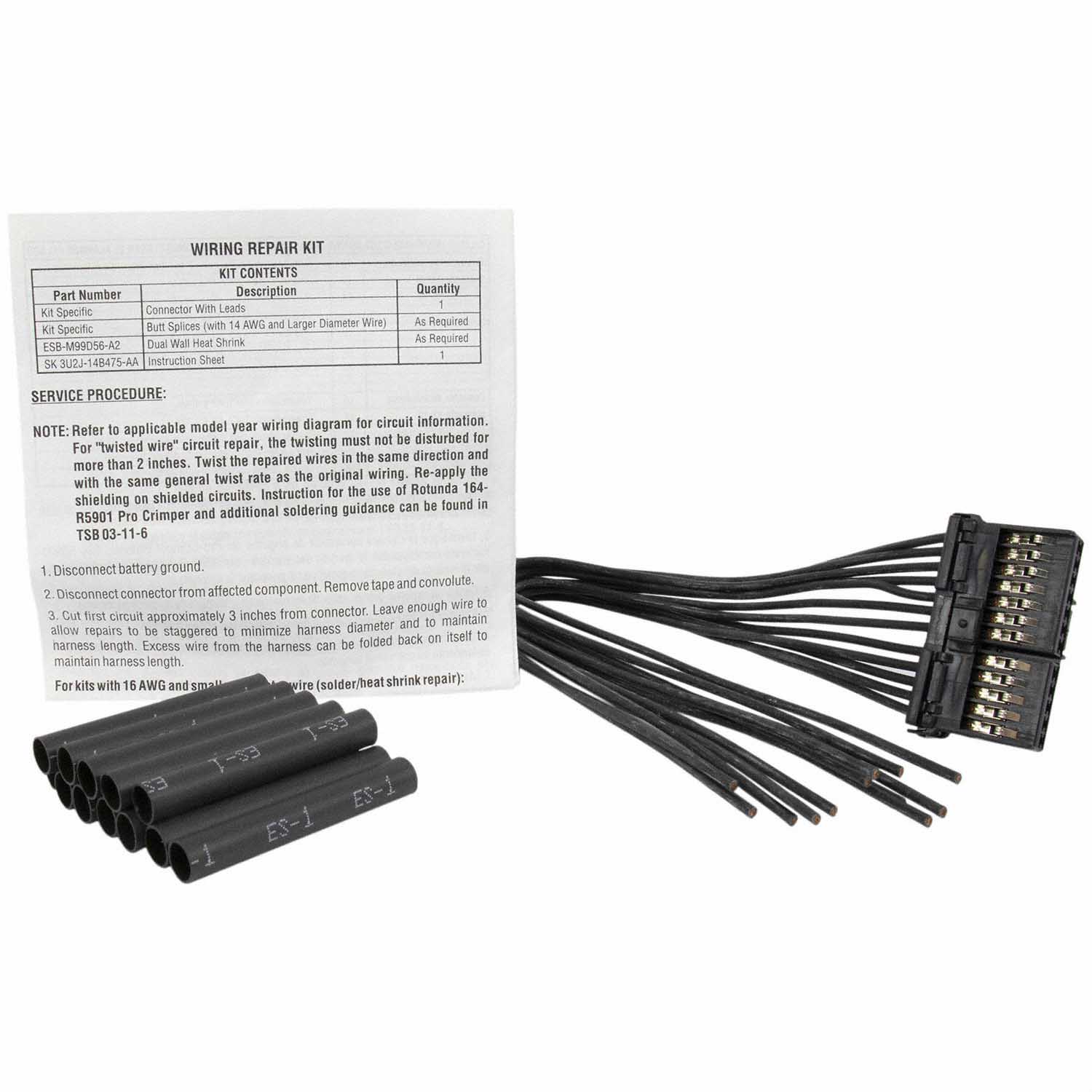 Instrument Panel Connector Wire - 12 Cavity | Parts | Ford.com