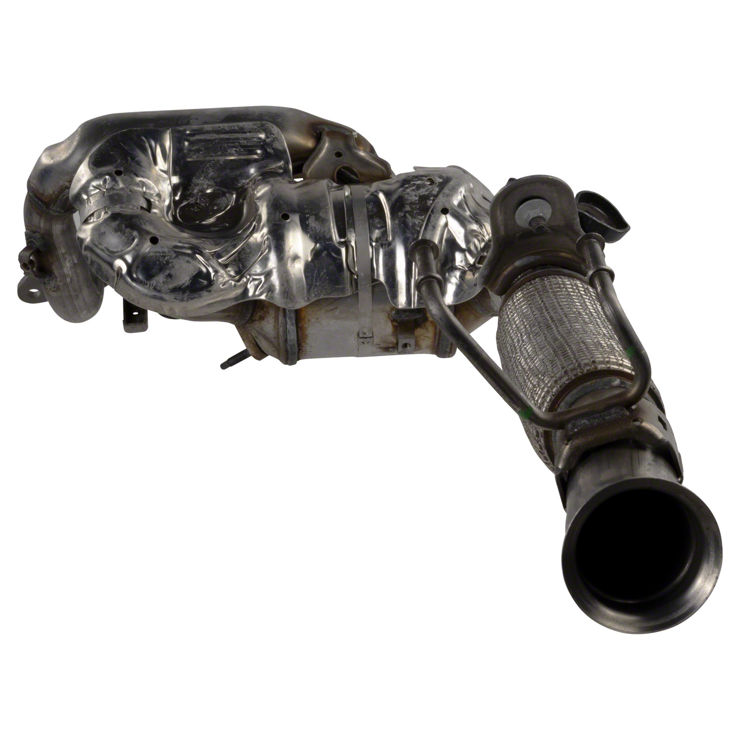 Catalytic Converter with Integrated Exhaust Manifold And Catalyst - 2 ...