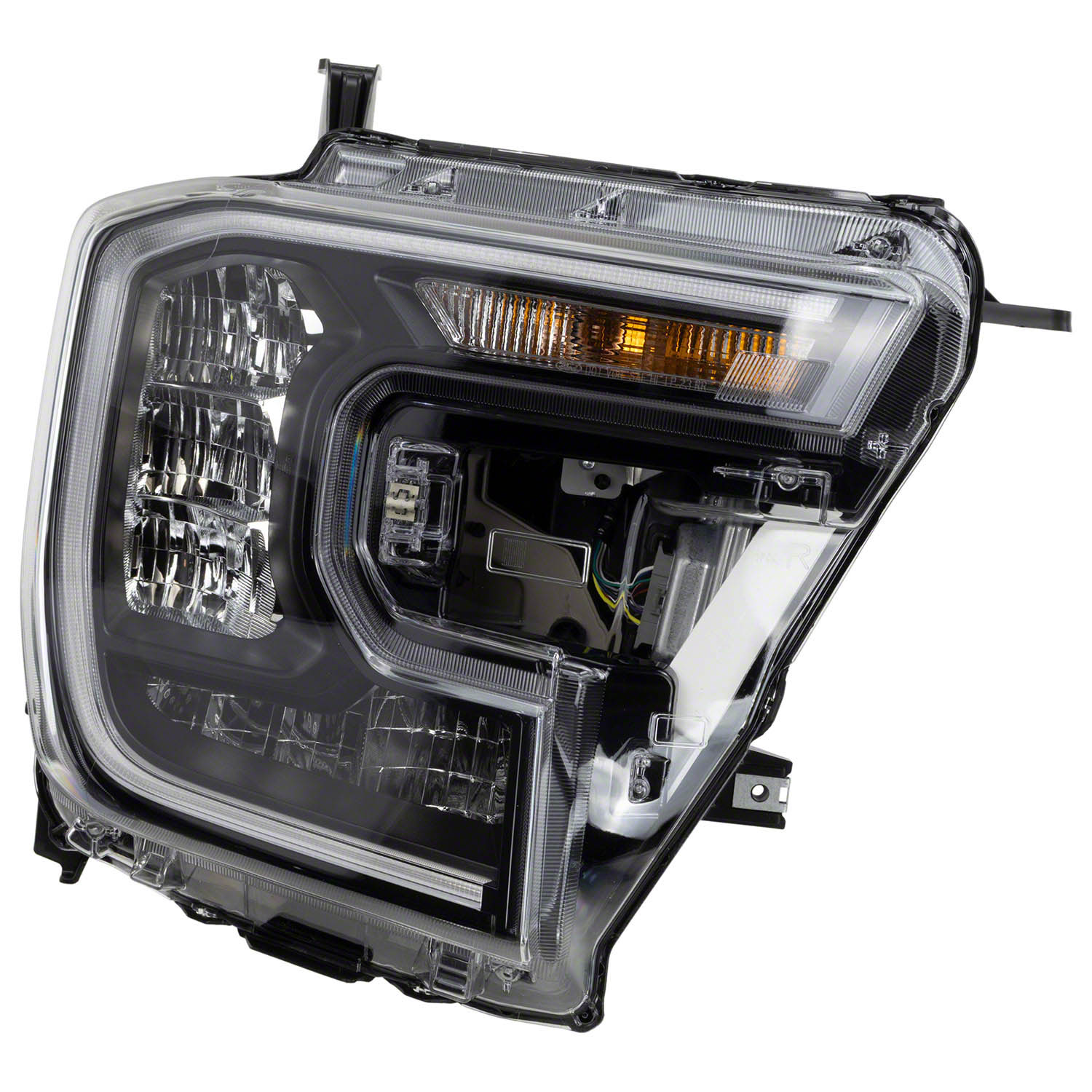 Headlight A non sealed beam style Reflector Type housing Composite ...