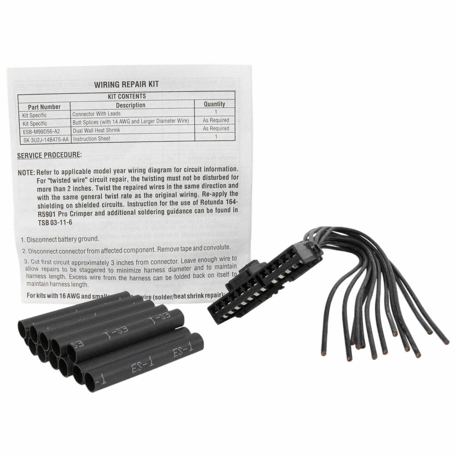 Instrument Panel Connector Wire - 12 Cavity | Parts | Ford.com