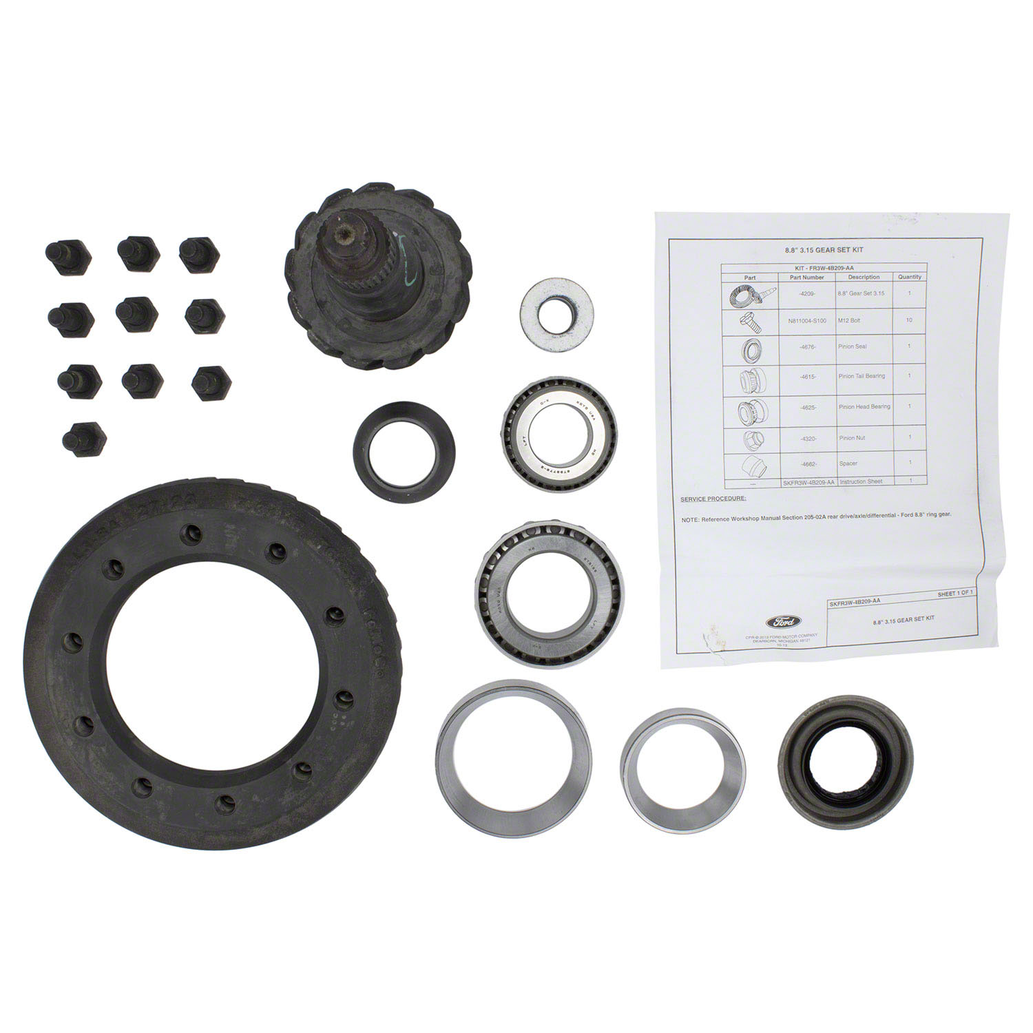 Differential Ring and Pinion Driving Gear - Rear 3.3L | Parts | Ford.com