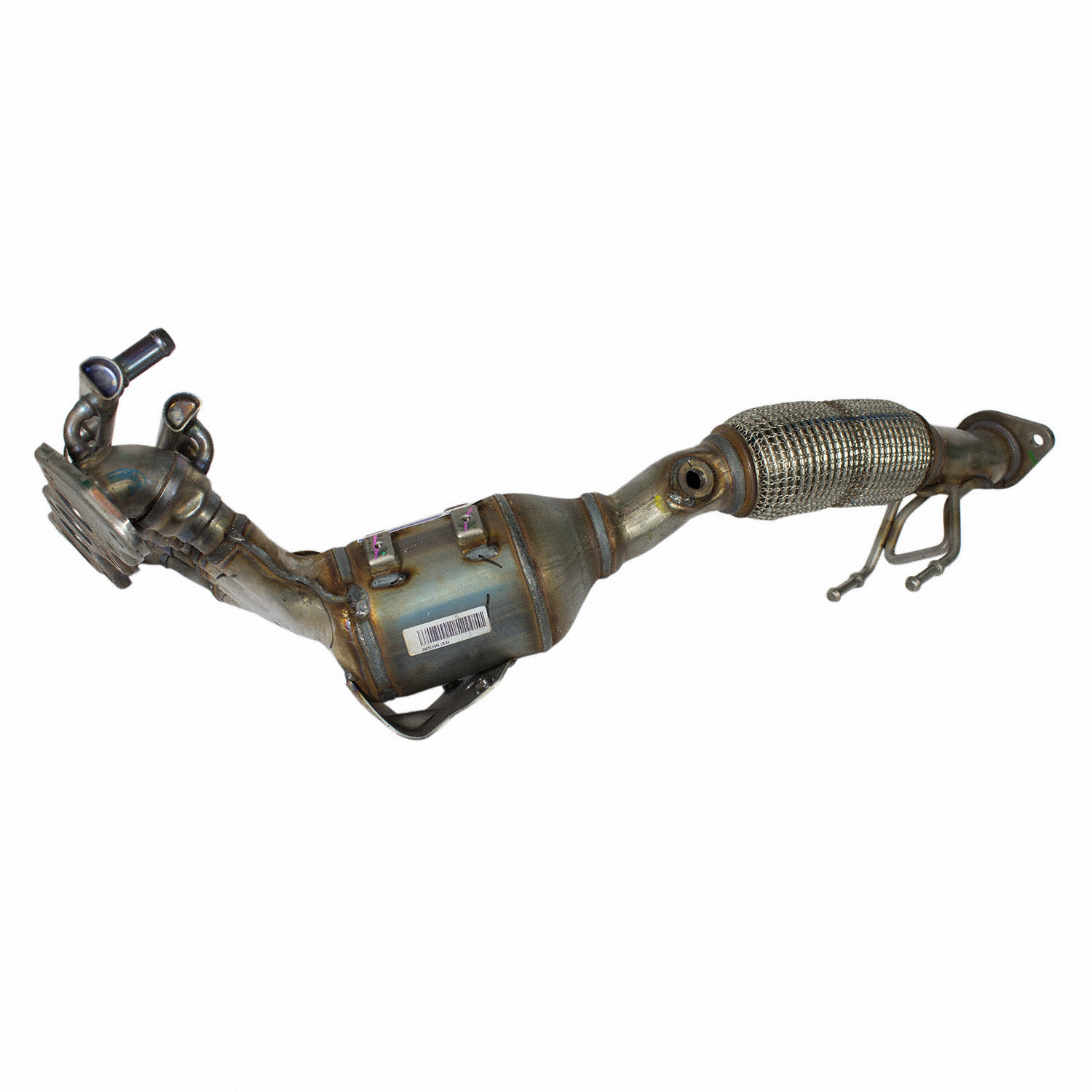 Catalytic Converter with Integrated Exhaust Manifold And Catalyst - 2 ...