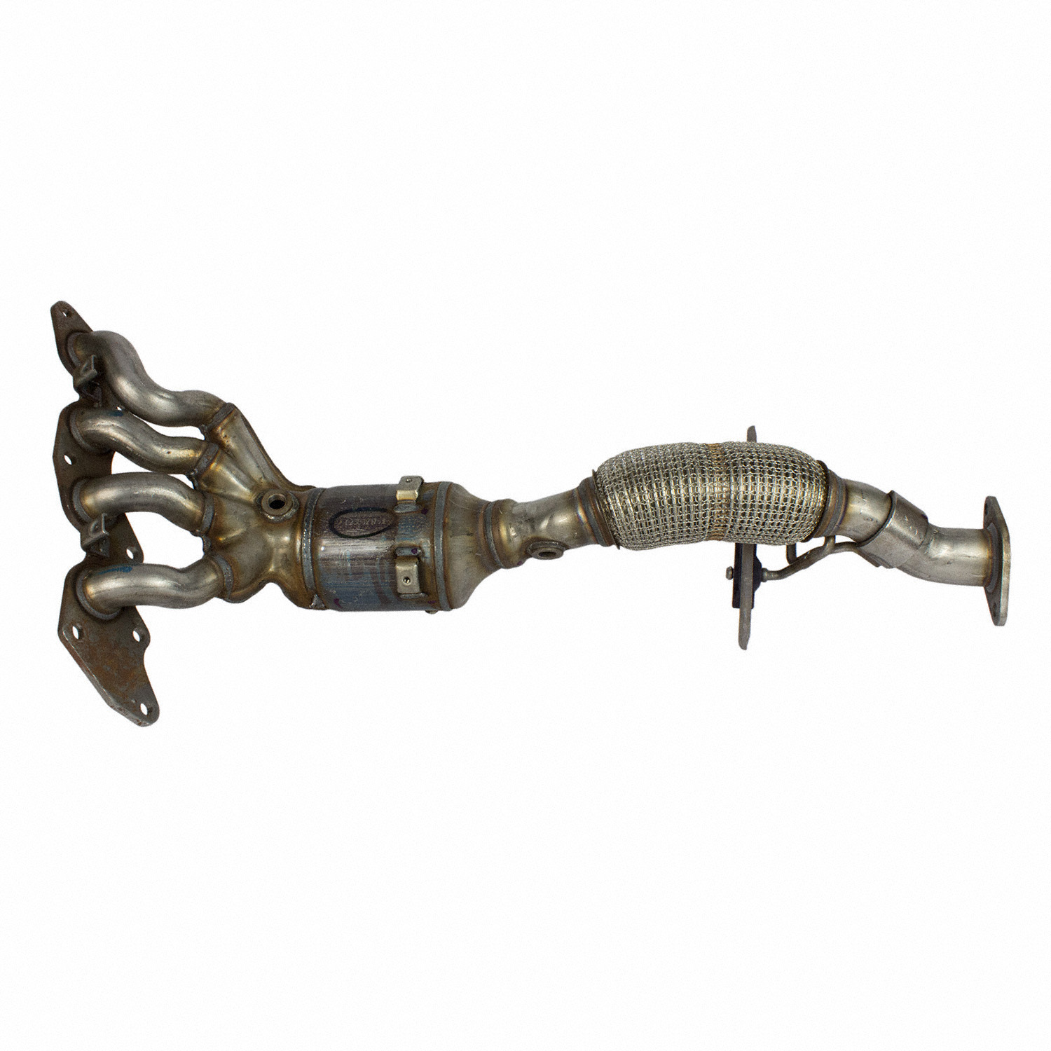 Catalytic Converter with Integrated Exhaust Manifold And Catalyst ...