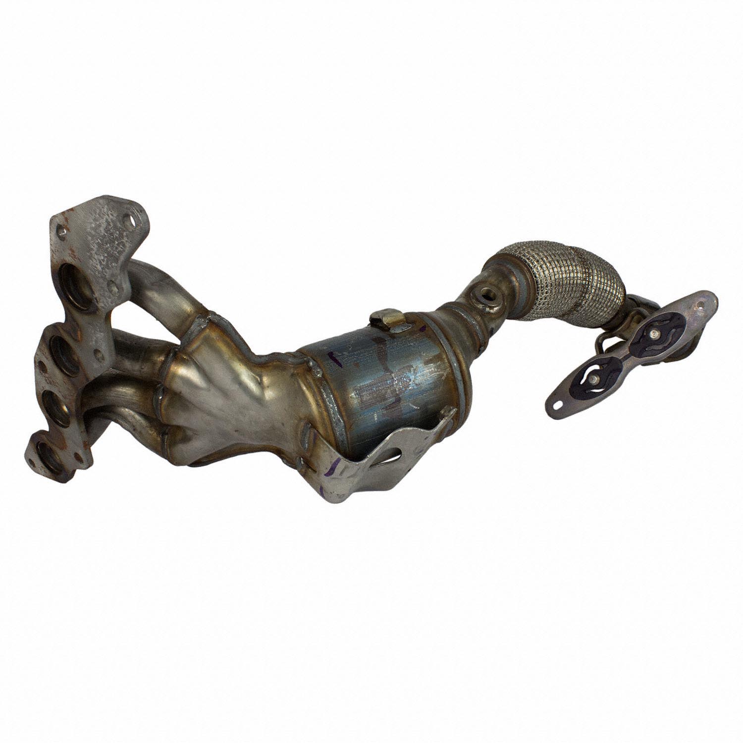 Catalytic Converter with Integrated Exhaust Manifold And Catalyst ...