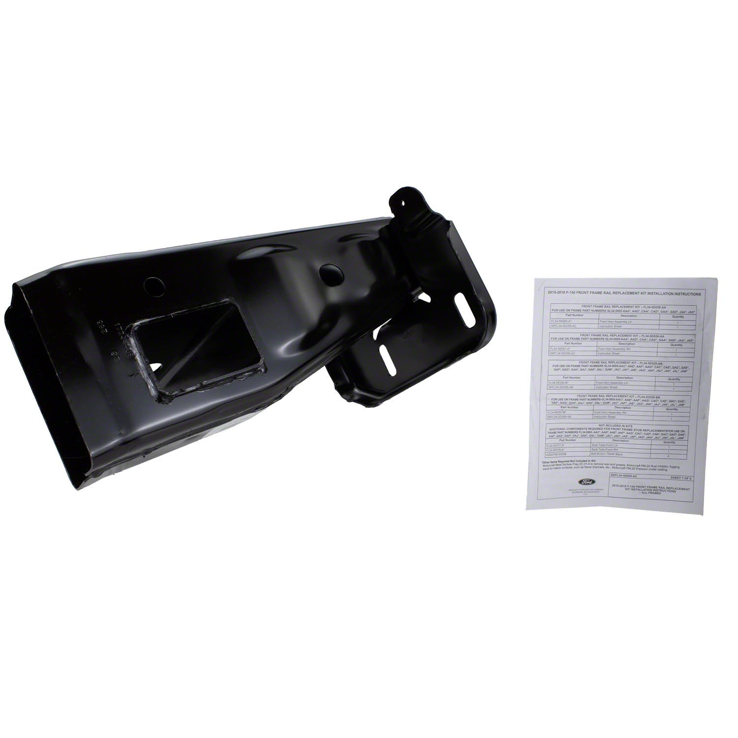 Frame Rail End Replacement Kit - Right | Parts | Ford.com