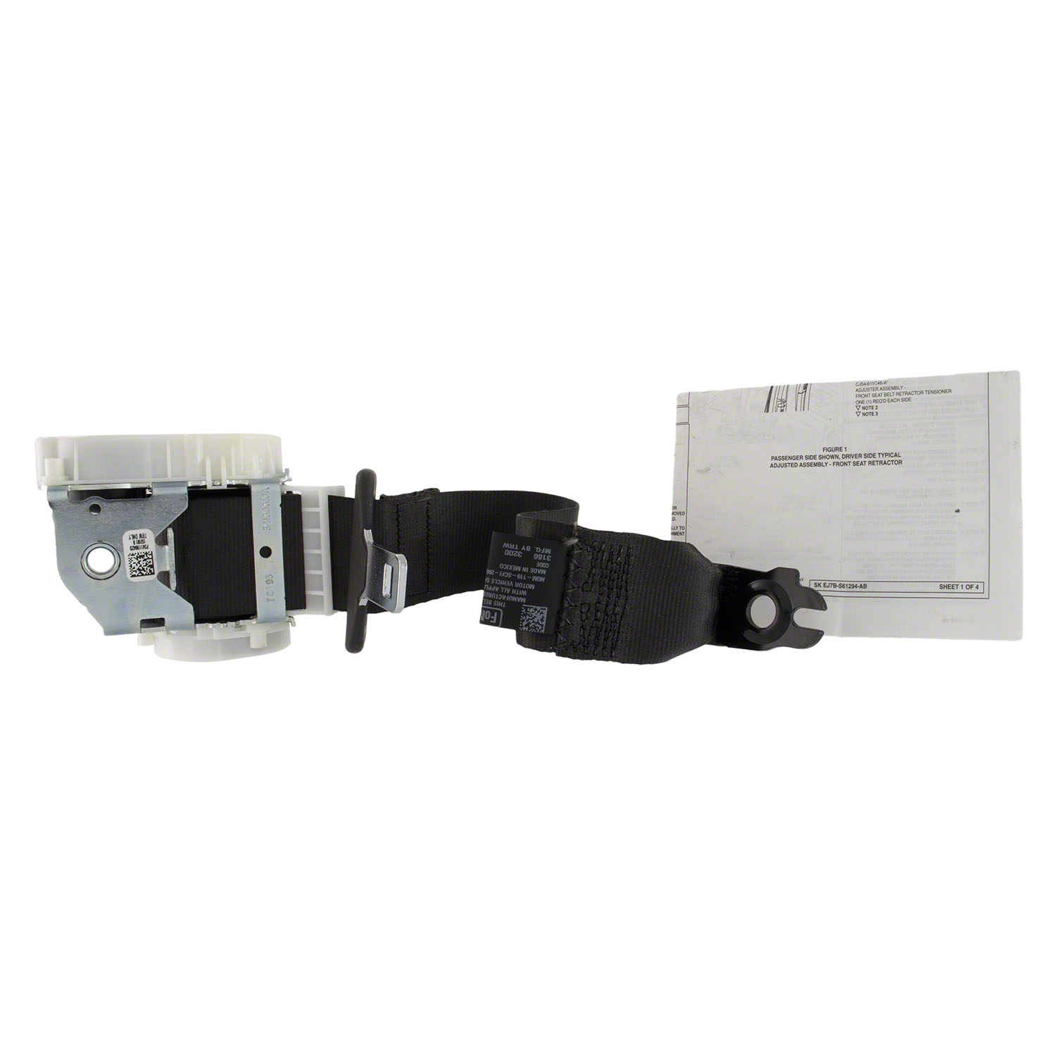 Seat Belt Shoulder - Rear, Center | Parts | Ford.com