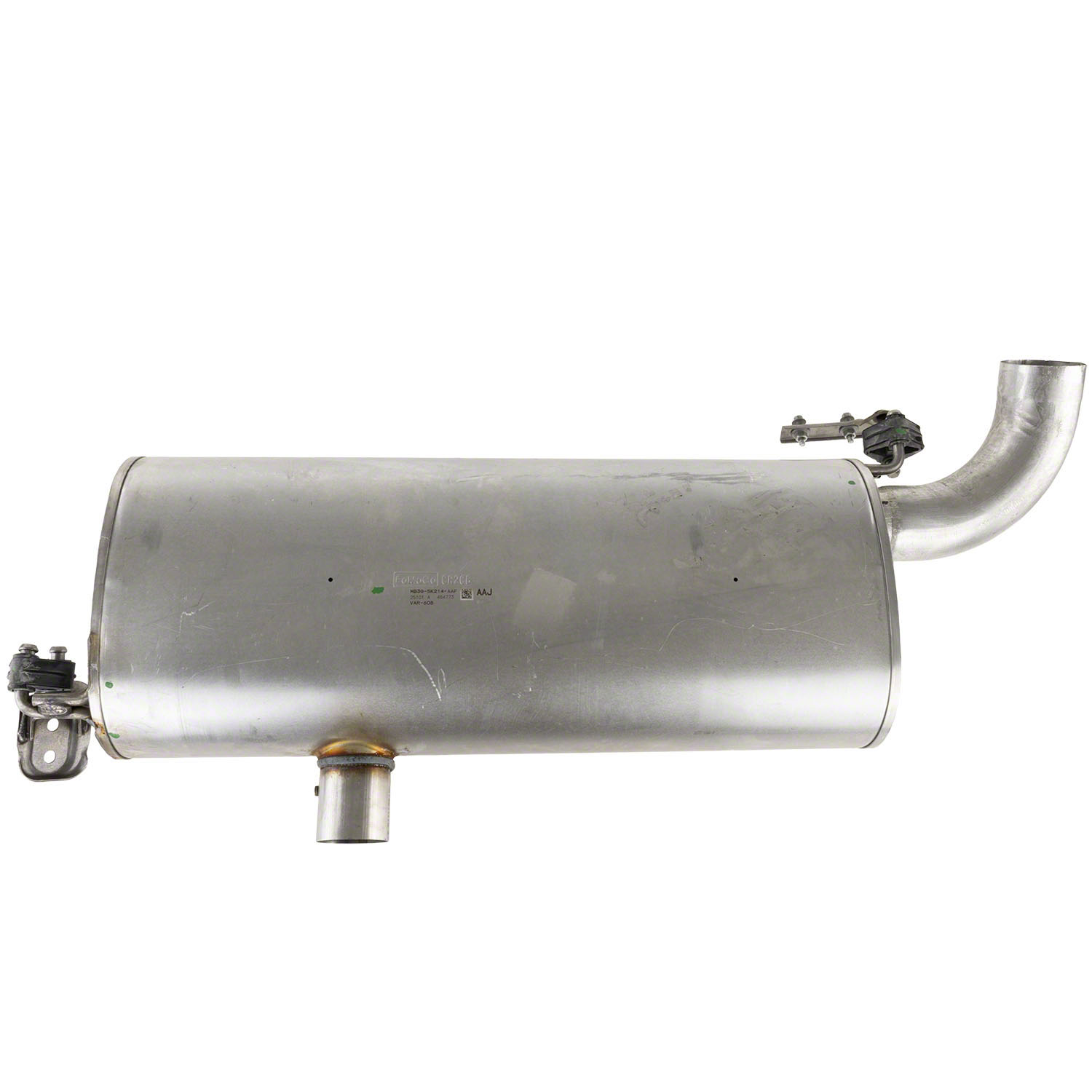 Exhaust Muffler Pipe and A without any Pipes, which are typically ...