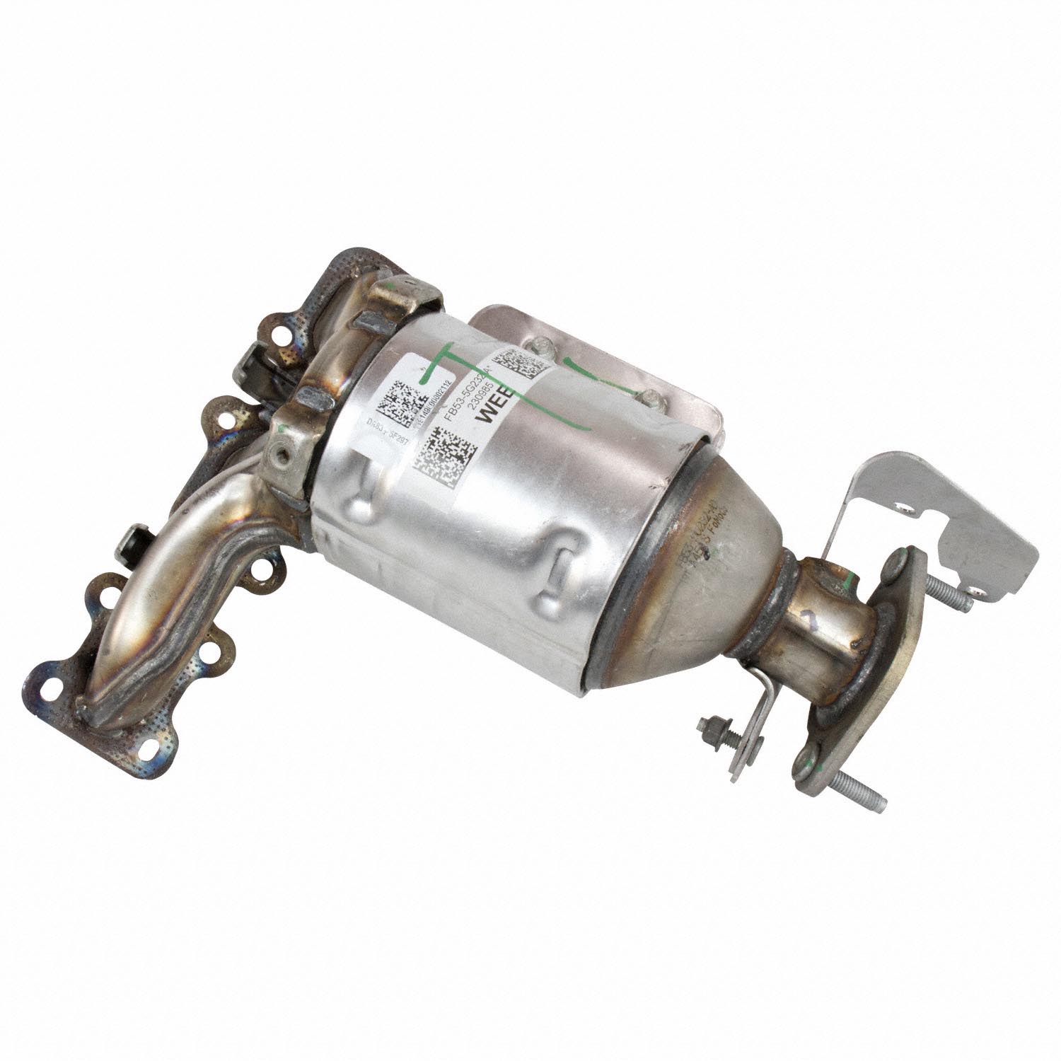 Catalytic Converter with Integrated Exhaust Manifold And Catalyst ...