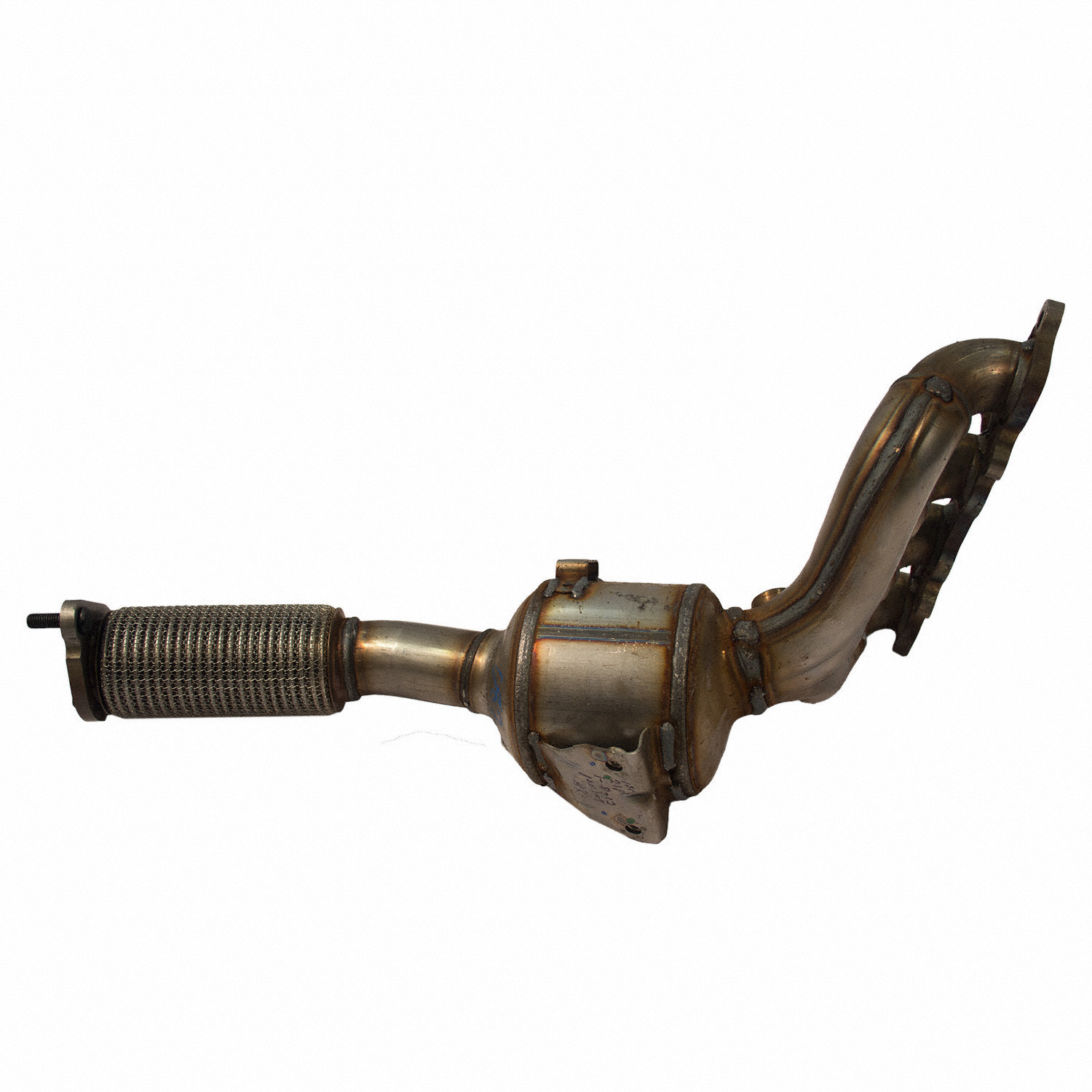Catalytic Converter with Integrated Exhaust Manifold And Catalyst - 1 ...