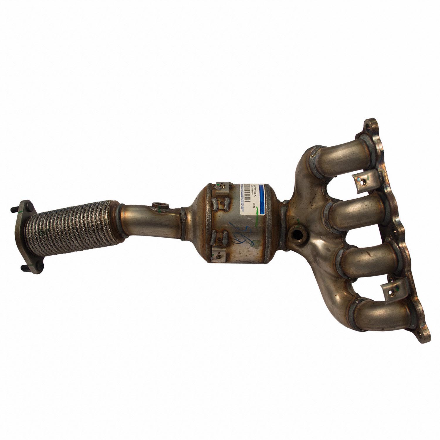 Catalytic Converter with Integrated Exhaust Manifold And Catalyst - 1 ...