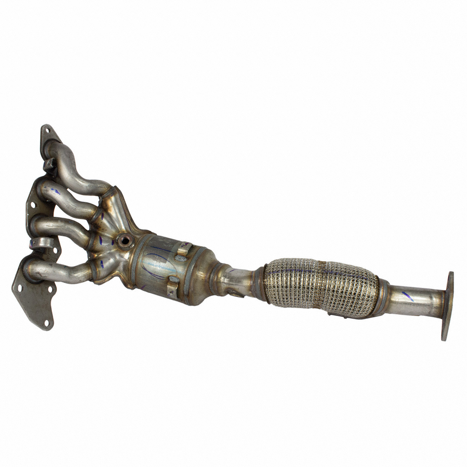 Catalytic Converter with Integrated Exhaust Manifold And Catalyst - 2 ...