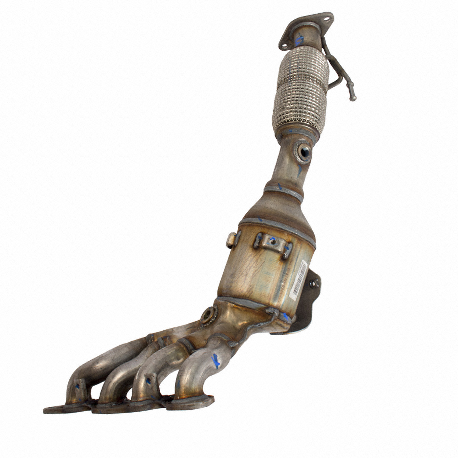 Catalytic Converter with Integrated Exhaust Manifold And Catalyst - 2 ...