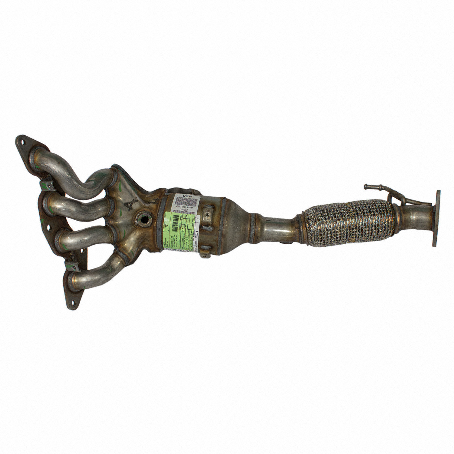Catalytic Converter with Integrated Exhaust Manifold And Catalyst - 2 ...