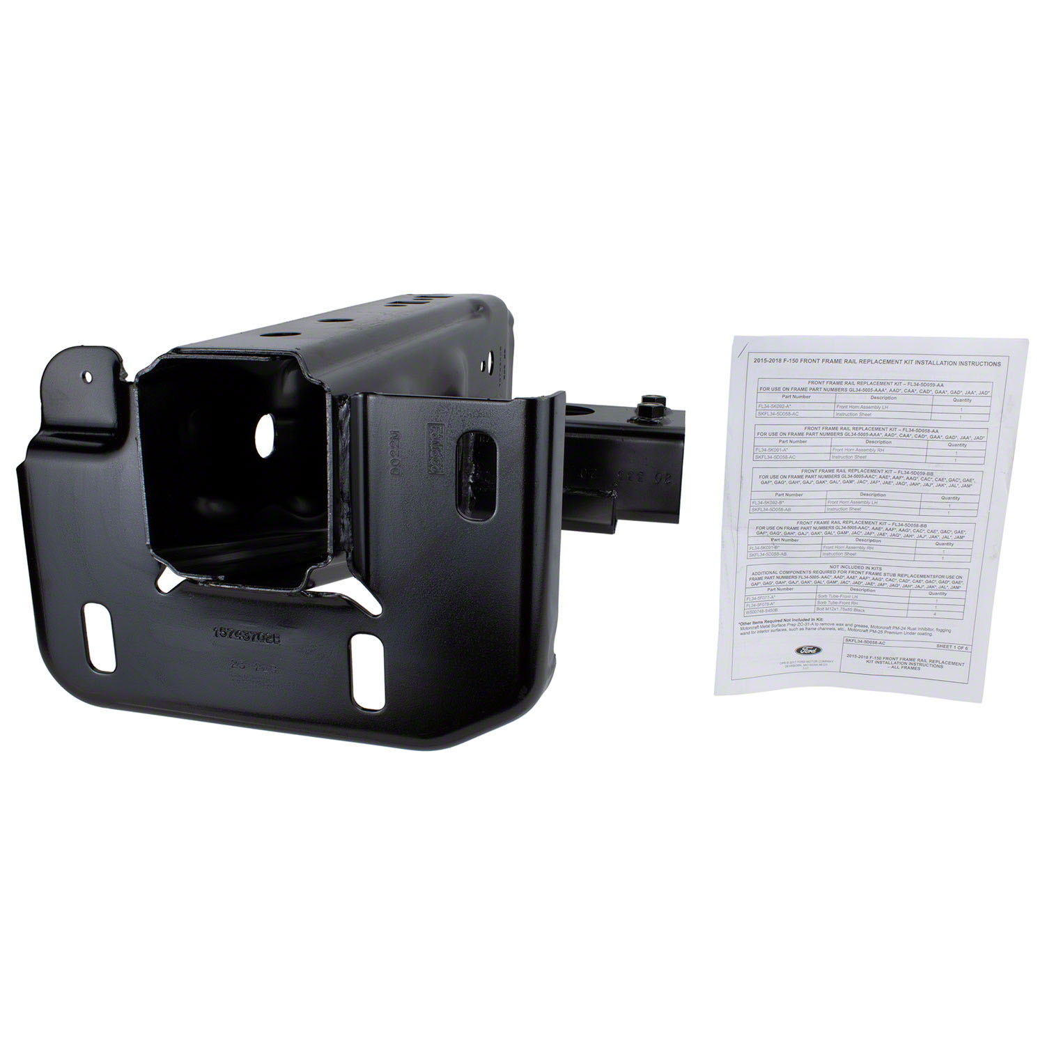 Frame Rail End Replacement Kit - Right | Parts | Ford.com